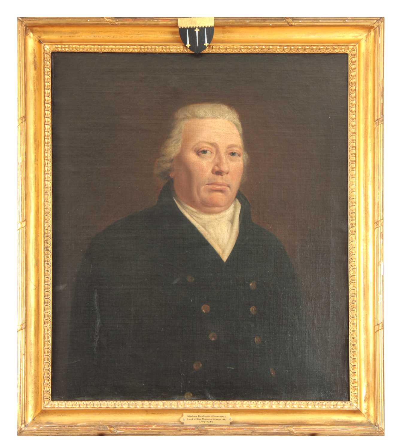 Lot 764 - A GEORGE II PORTRAIT. OIL ON CANVAS. with