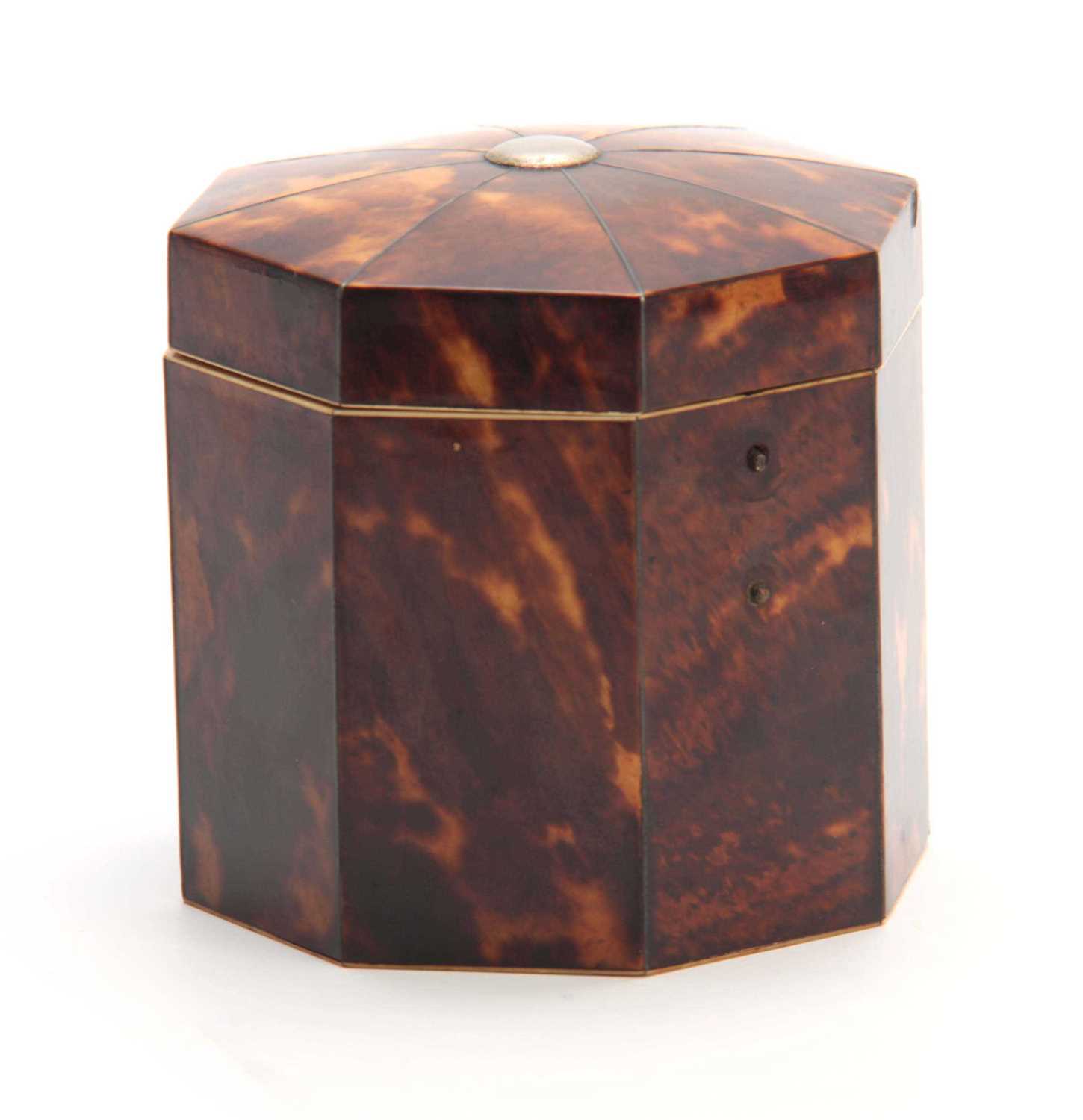 Lot 915 - A 19TH CENTURY TORTOISESHELL VENEERED