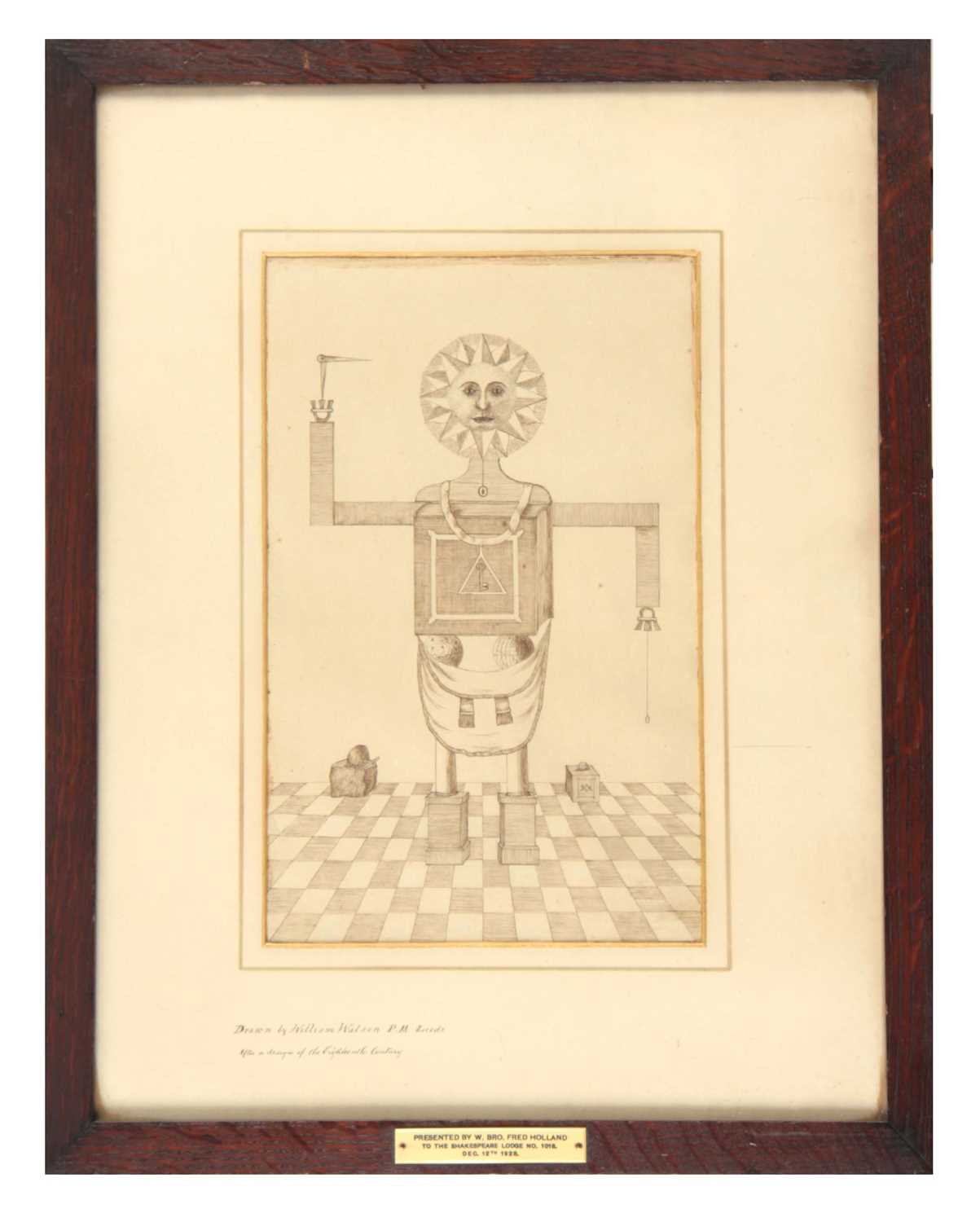 Lot 855 - WILLIAM WATSON P. M. Leeds PENCIL DRAWING