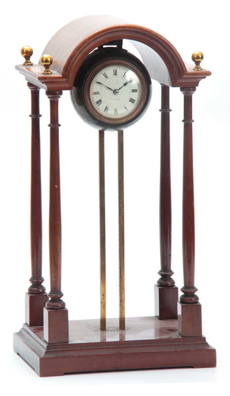 Lot 1007 - AN EARLY 20th CENTURY FRENCH GRAVITY CLOCK