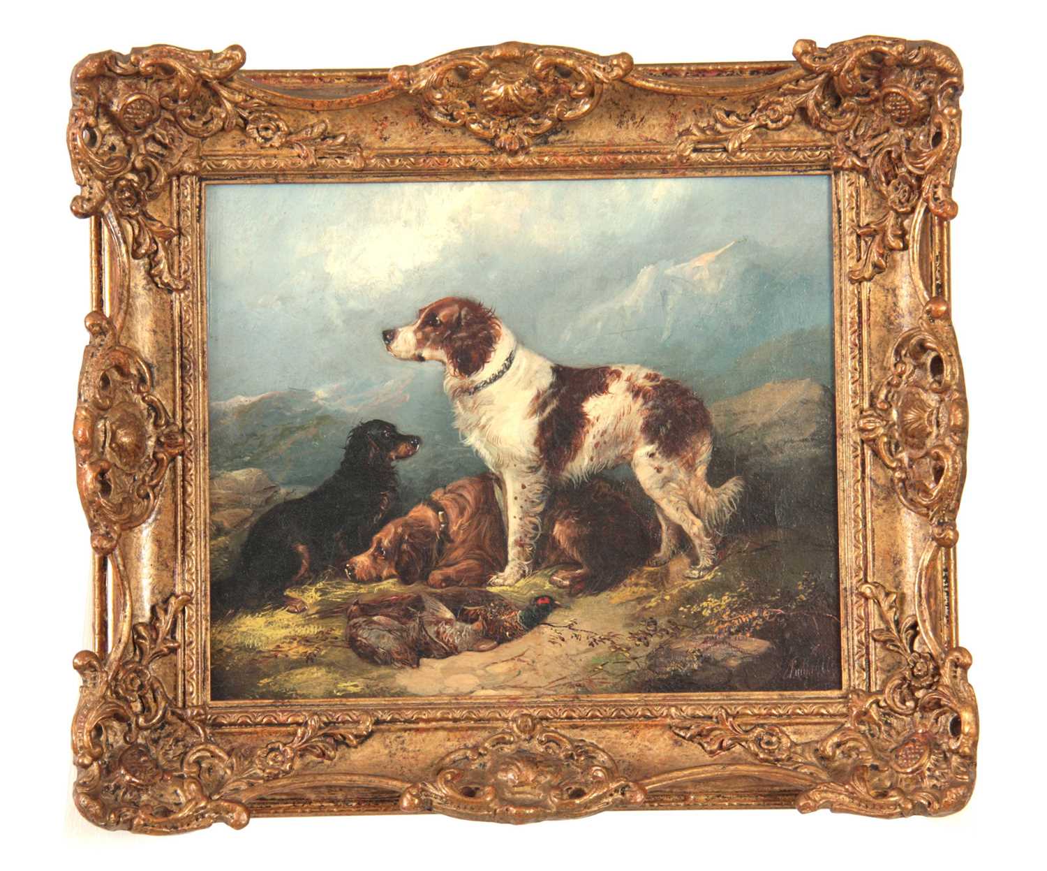 Lot 329 - GEORGE ARMFIELD (1810-1893). OIL ON CANVAS