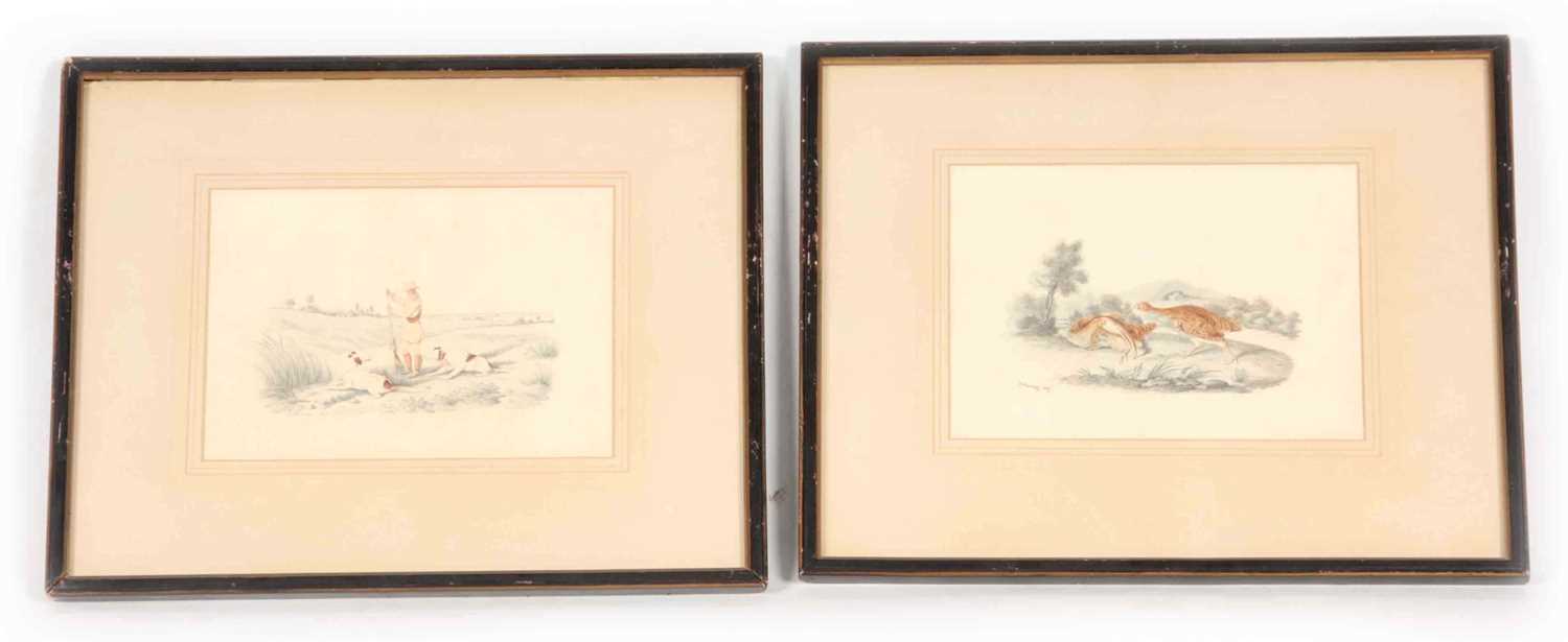 Lot 609 - B. FENNING A PAIR OF 19TH CENTURY PENCIL AND