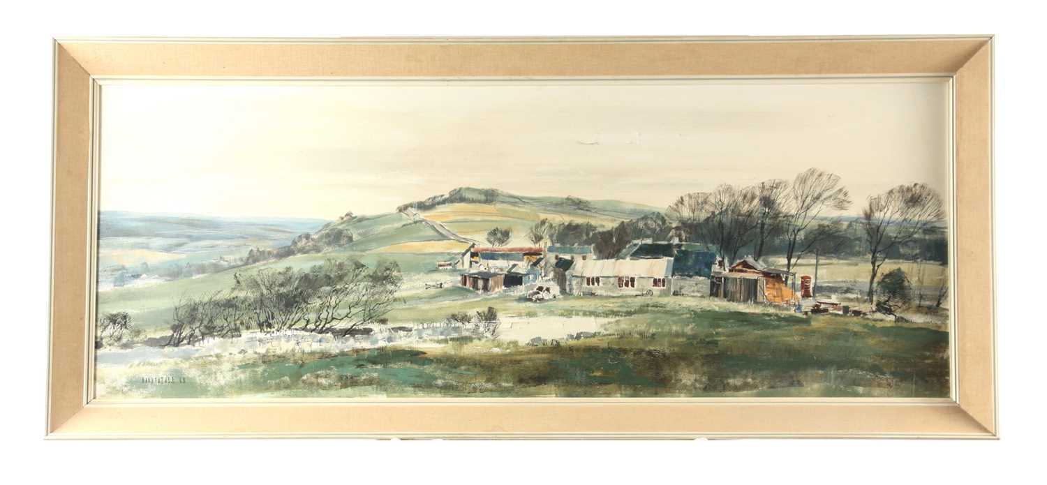 Lot 642 - MICHAEL DAVID BARNFATHER BORN 1934 OIL ON