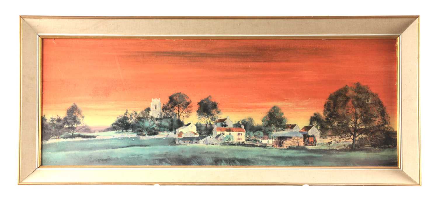 Lot 643 - MICHAEL DAVID BARNFATHER BORN 1934 OIL ON