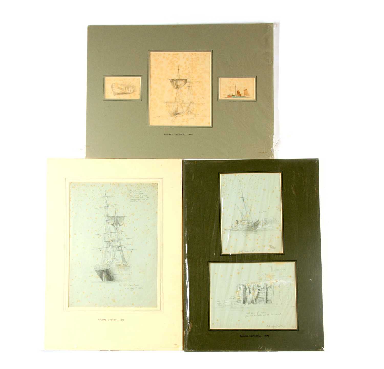 Lot 654 - RICHARD WEATHERILL. A COLLECTION OF MOUNTED