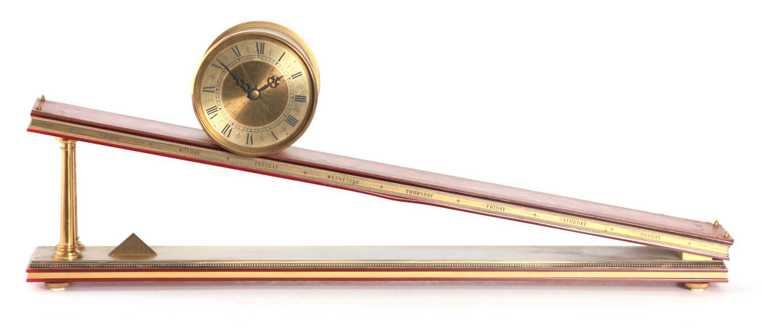 Lot 714 - DENT, LONDON. AN EIGHT-DAY INCLINE PLANE