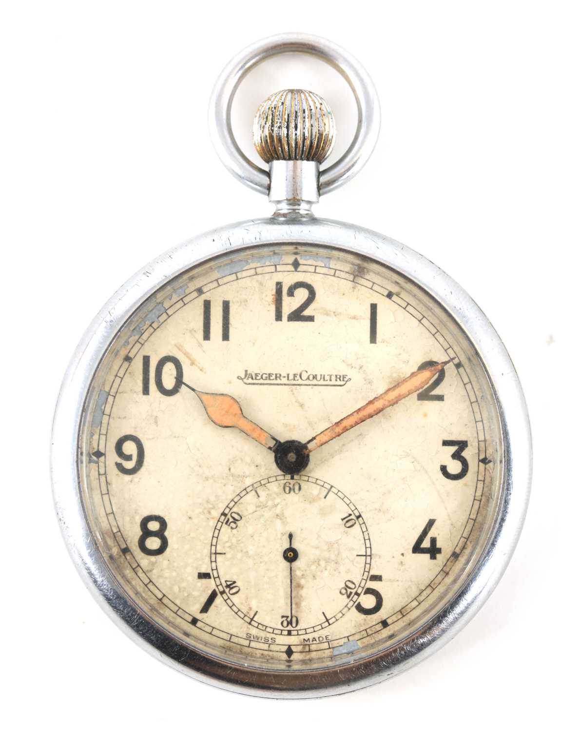 Lot 279 - A WWII MILITARY ISSUE JAEGER-LECOULTRE OPEN