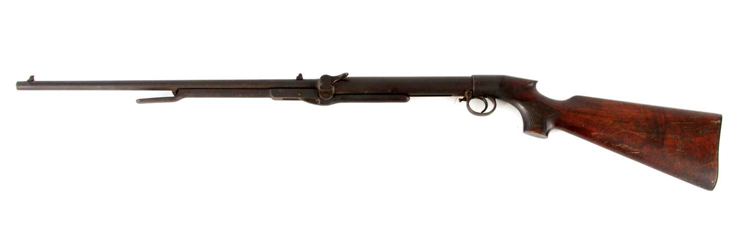 Lot 418 - A PRE WAR BSA UNDER LEVER AIR RIFLE on