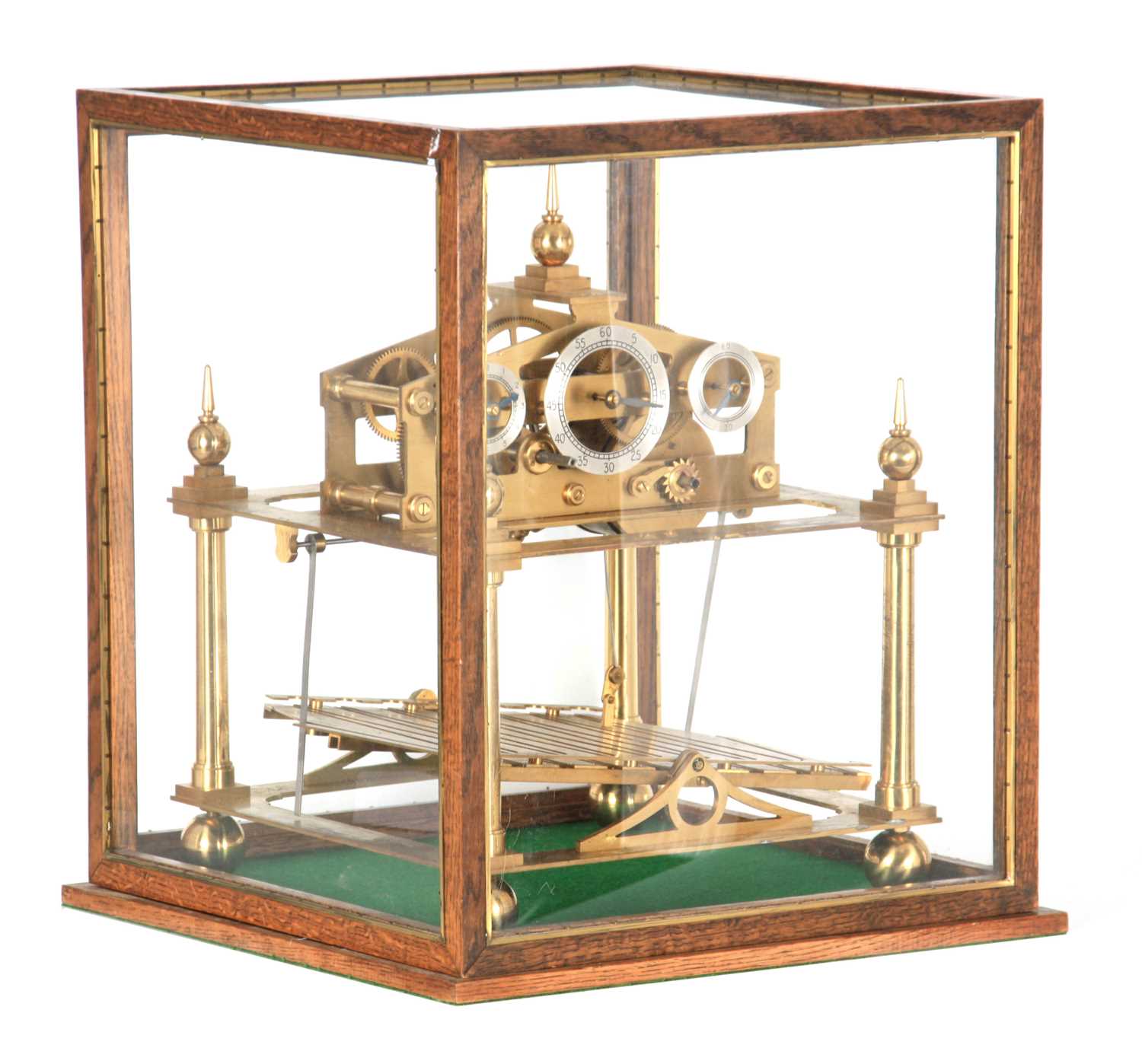 Lot 892 - A 20TH CENTURY CONGREVE ROLLING BALL CLOCK