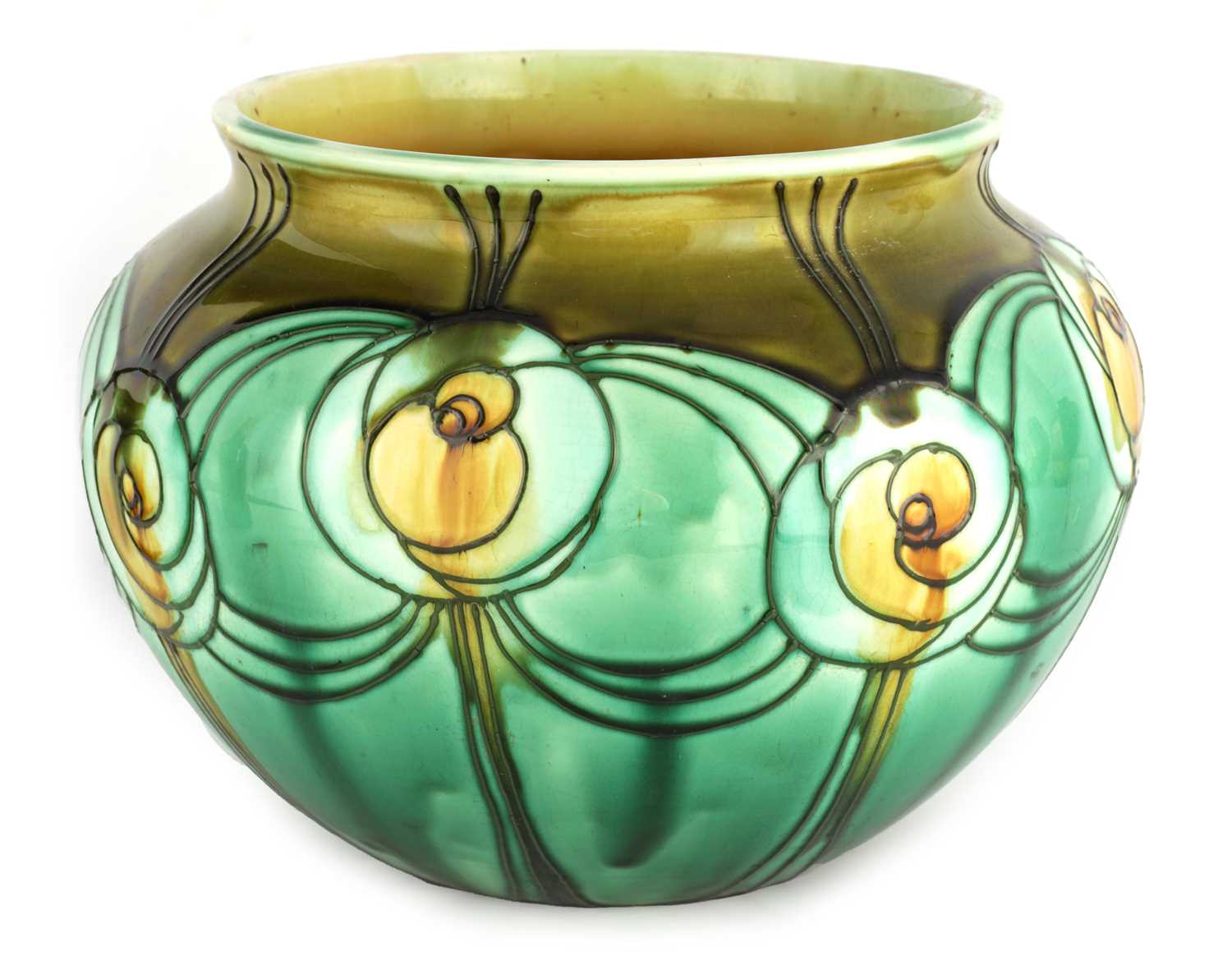 Lot 226 - A MINTON LTD SECESSIONIST WARE LARGE BULBOUS