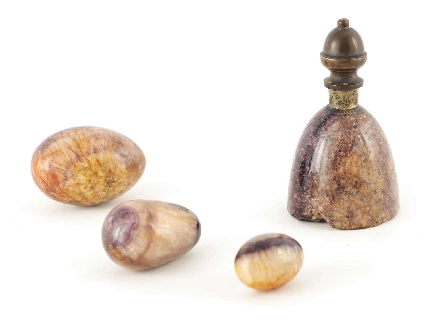 Lot 646 - A COLLECTION OF THREE BLUE JOHN EGGS OF