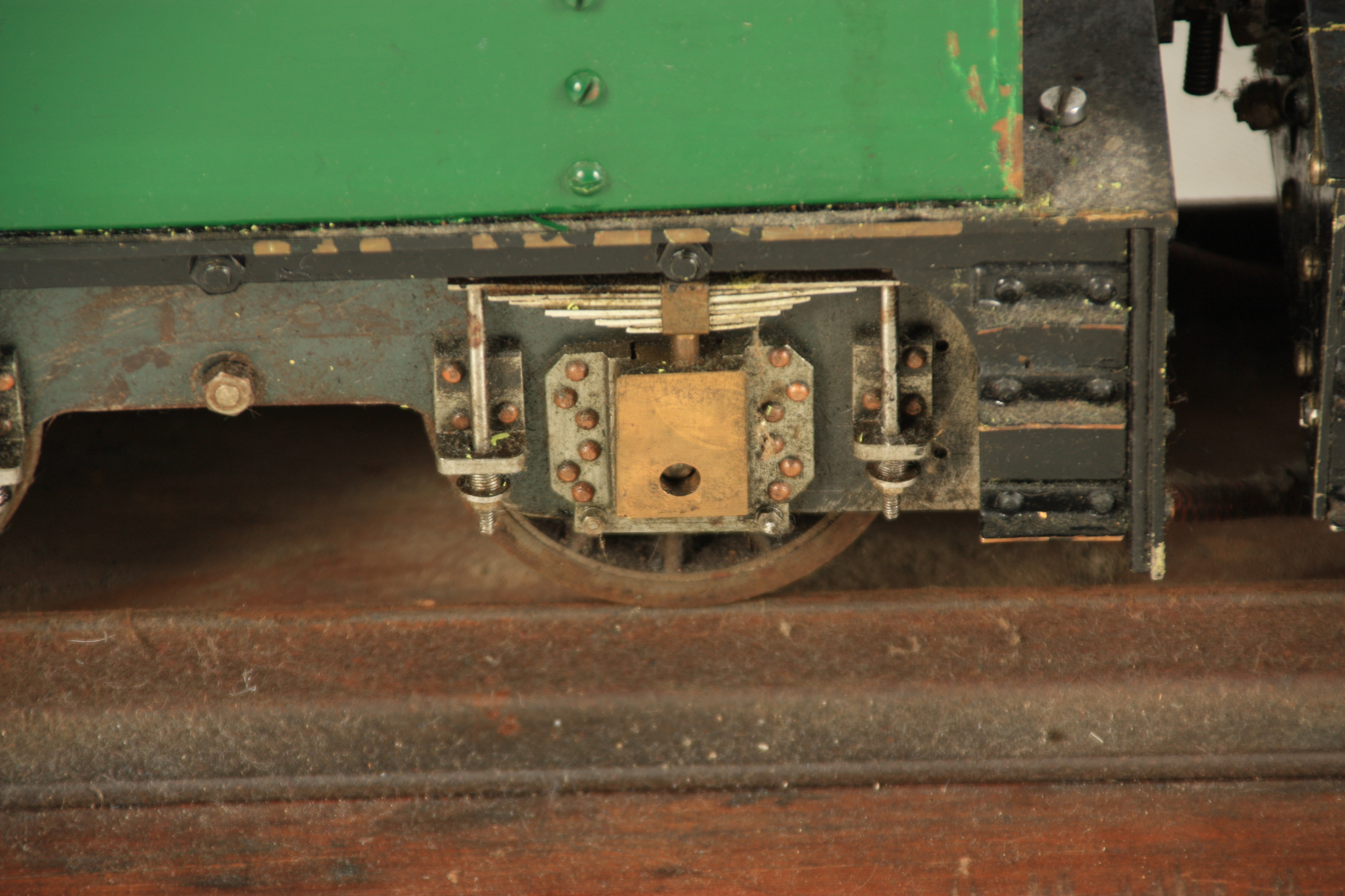 Lot 597 - A 5" GAUGE LIVE STEAM TENDER LOCOMOTIVE