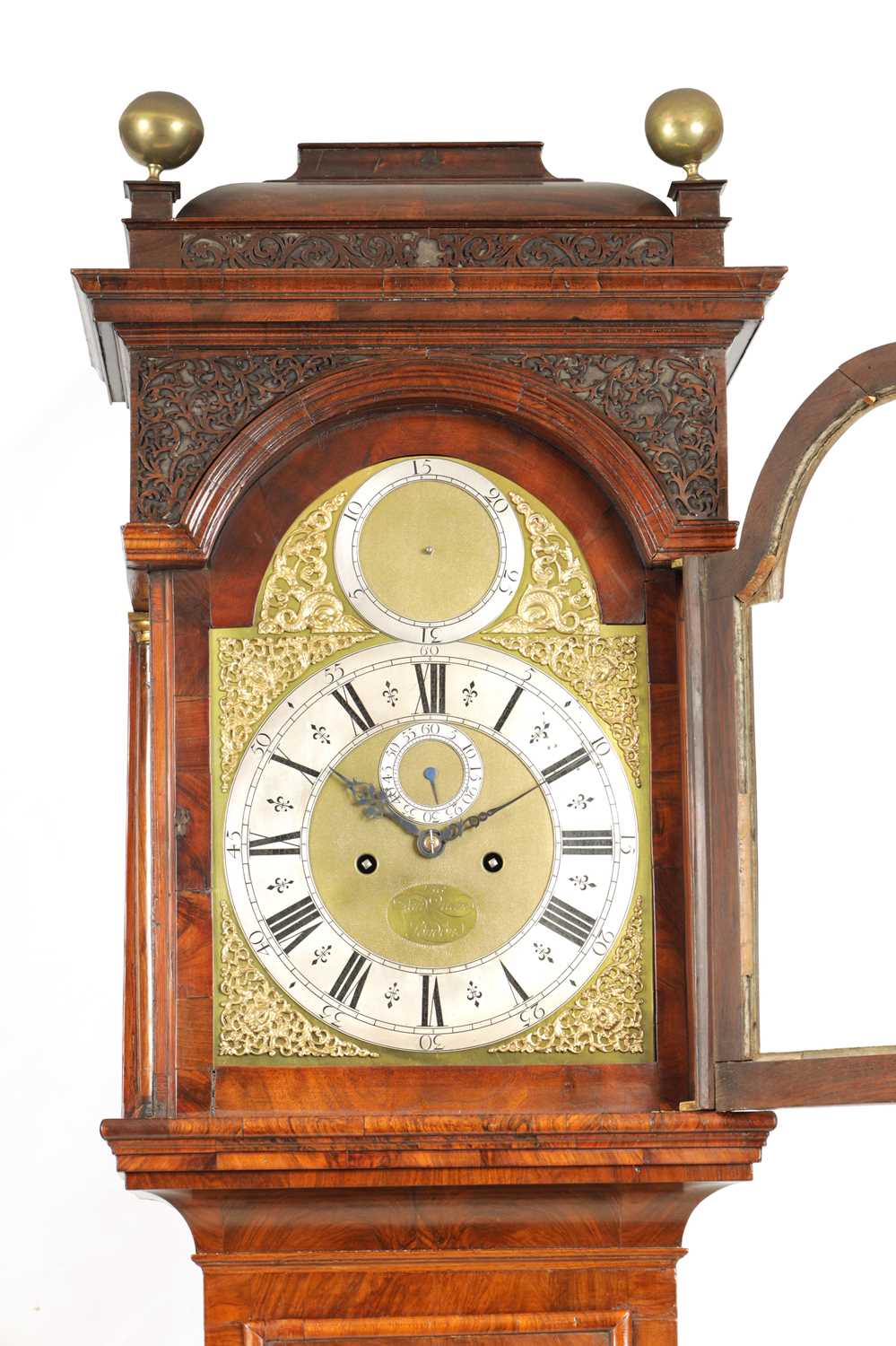 Lot 30 - DANIEL QUARE, LONDON. NO. 156 A GEORGE I