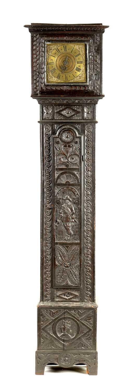 Lot 850 - AN EARLY 18TH CENTURY HOOK AND SPIKE 30HR