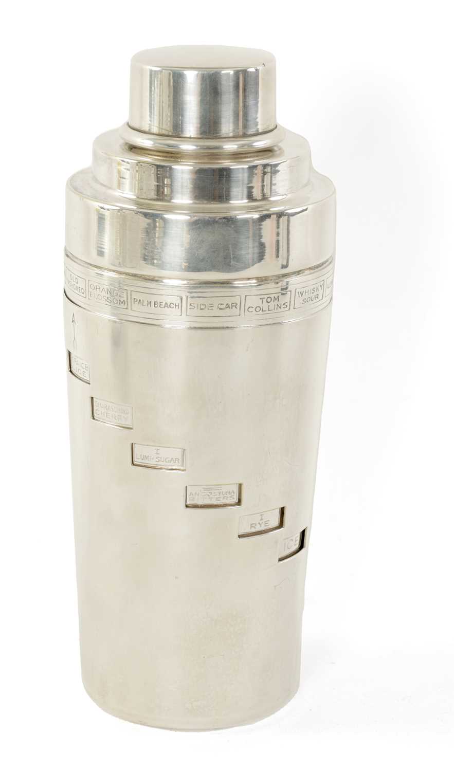 Lot 314 - AN ART DECO ARGENTA SILVER PLATED