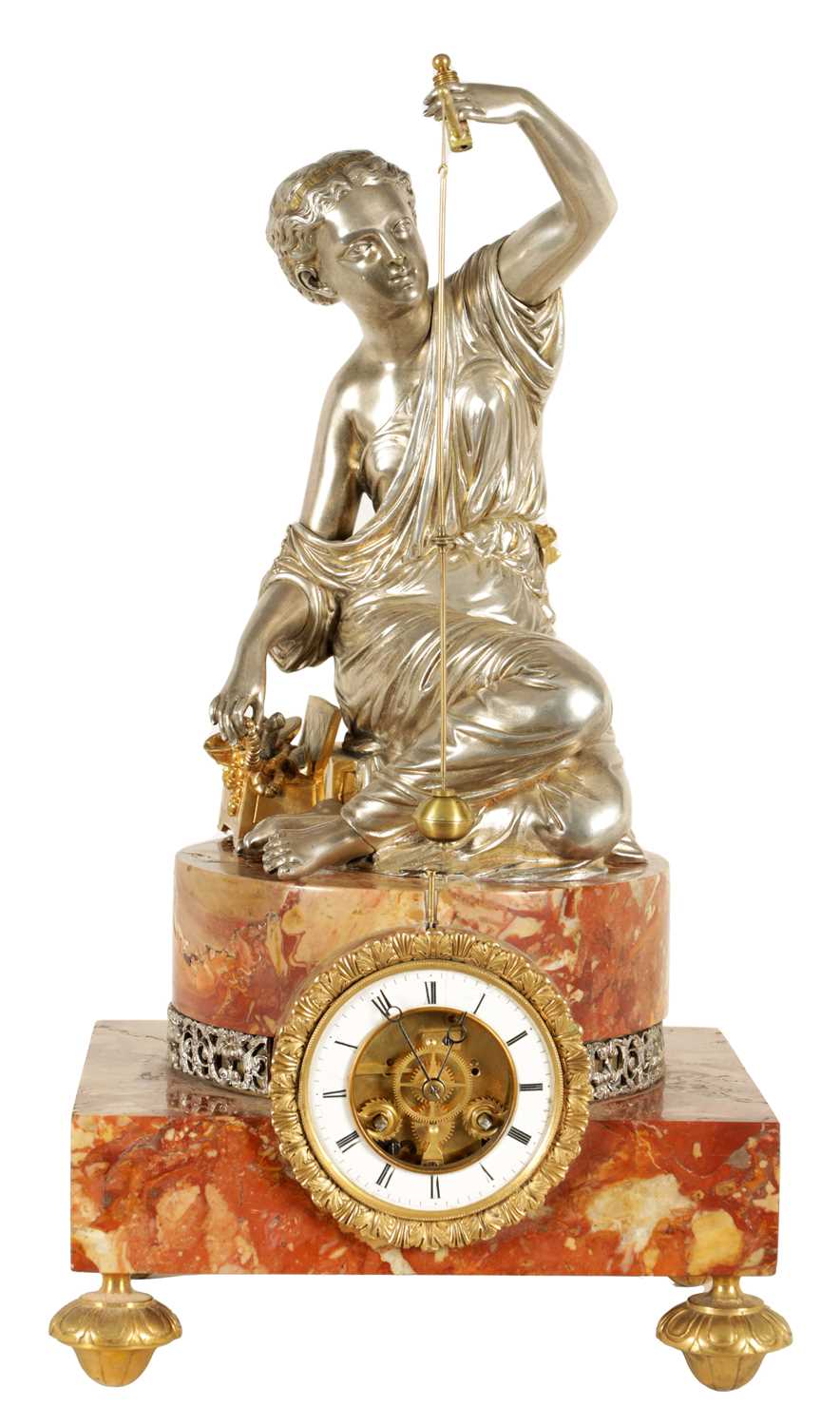 Lot 475 - A LATE 19TH CENTURY FRENCH FIGURAL CONICAL