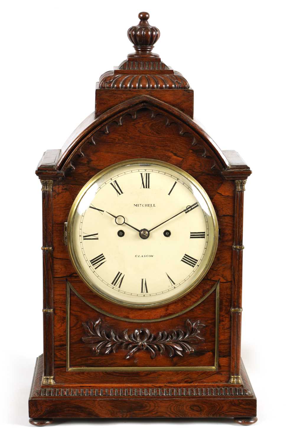 Lot 452 - MITCHELL, GLASGOW. A WILLIAM IV ROSEWOOD