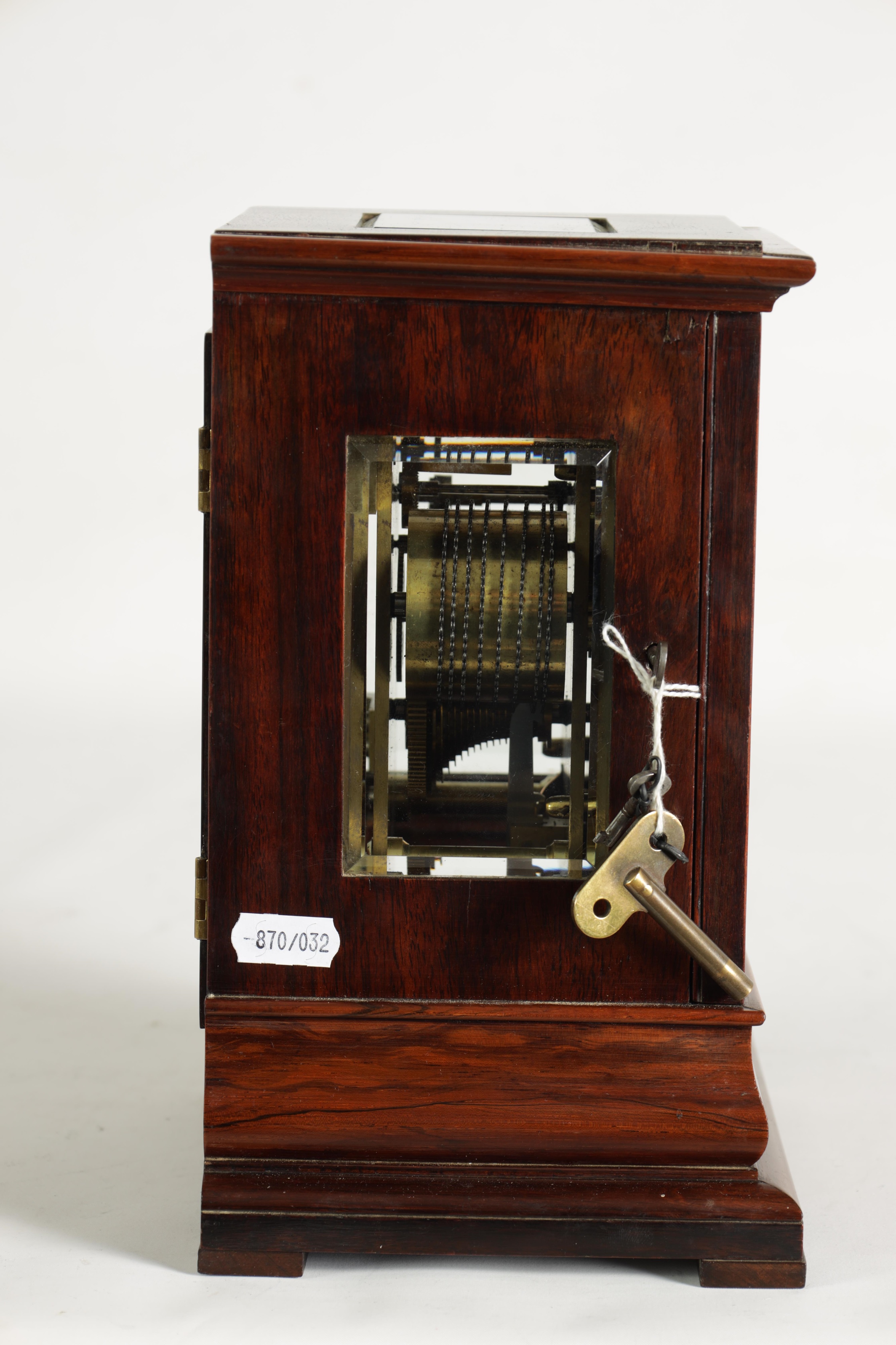 Lot 482 - CHARLES FRODSHAM, LONDON. A SMALL ROSEWOOD