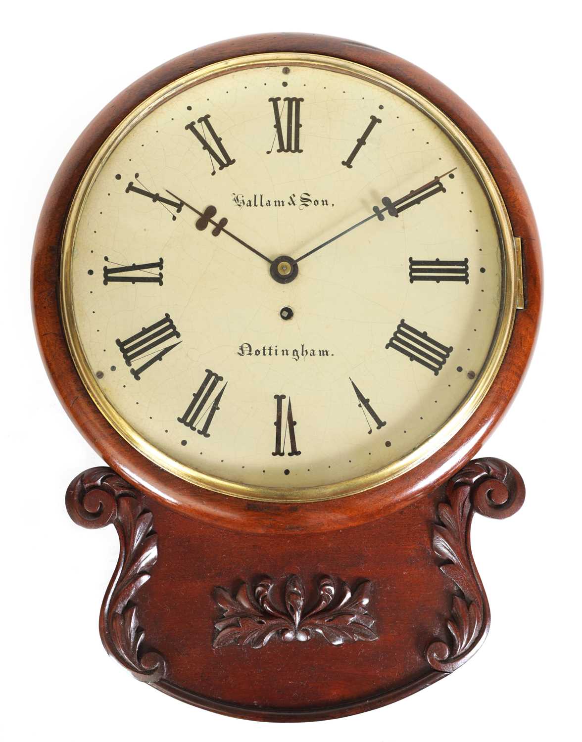 Lot 522 - HALLAM & SON, NOTTINGHAM. A MID 19TH CENTURY