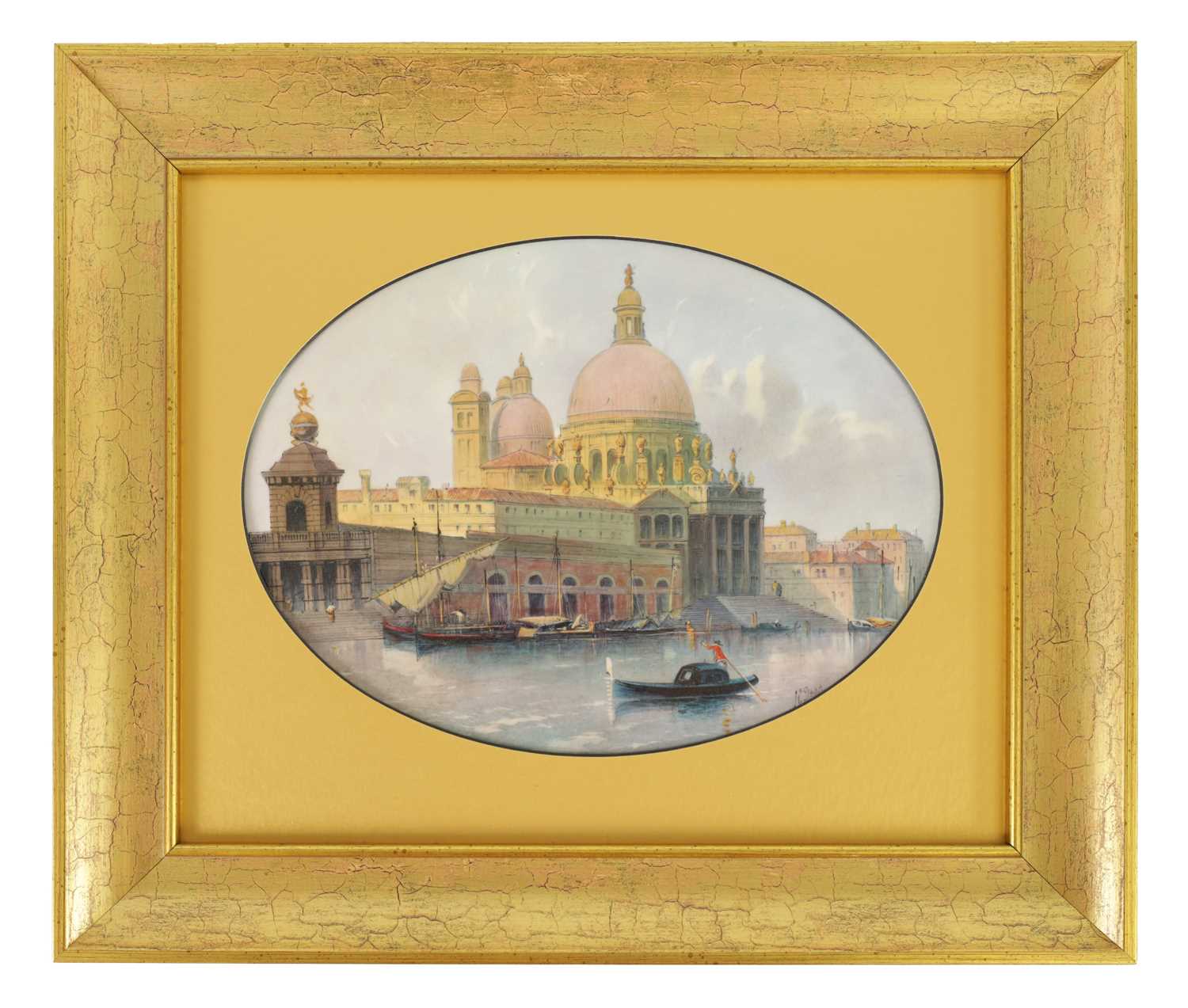 Lot 86 - A LATE 19TH CENTURY MINTON LARGE OVAL