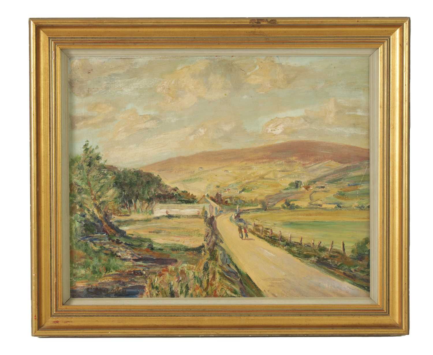Lot 1046 - C MACKEY. A 20TH CENTURY IRISH OIL ON