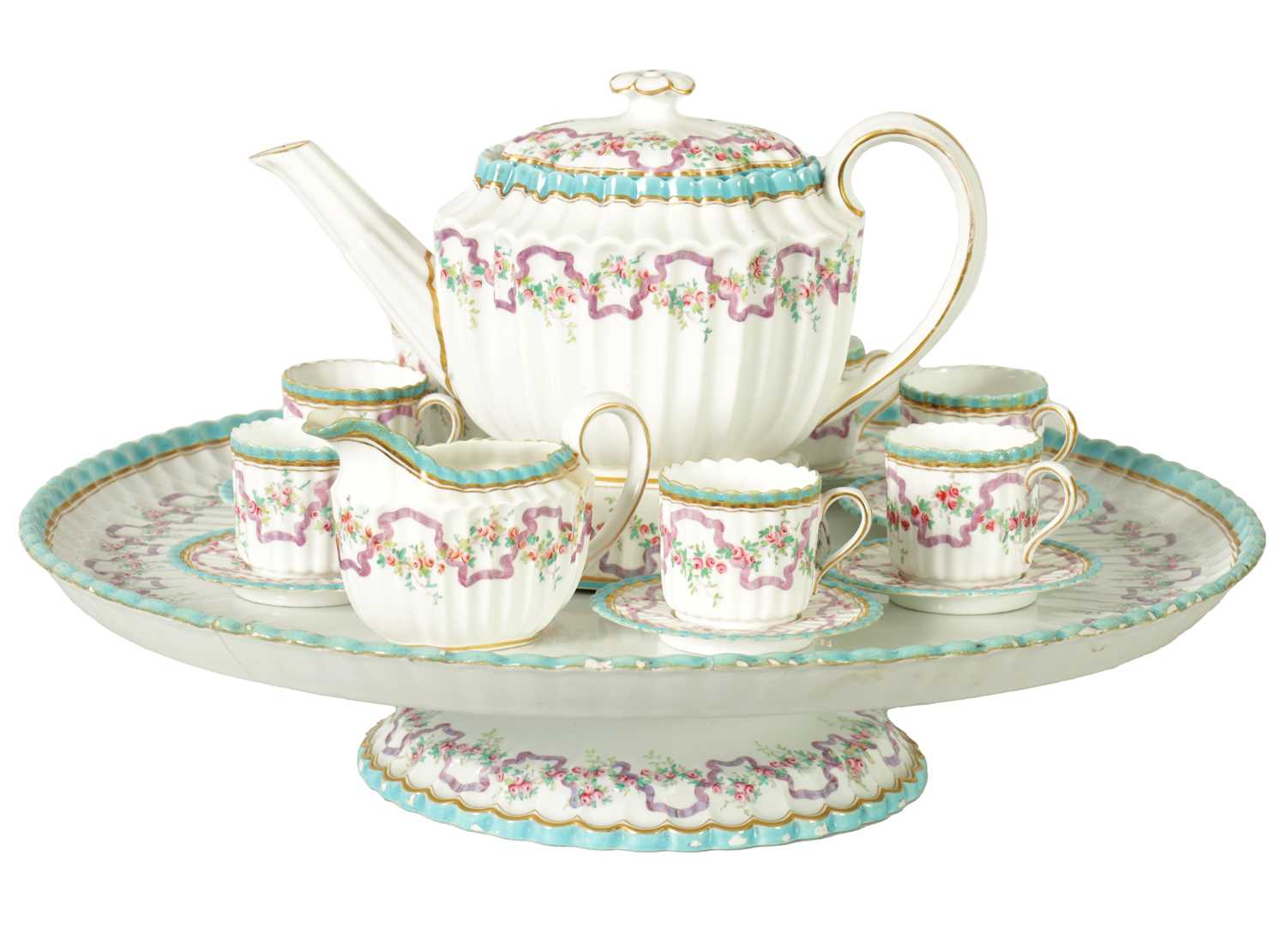 Lot 52 - AN UNUSUAL LATE 19TH CENTURY COPELAND SPODE