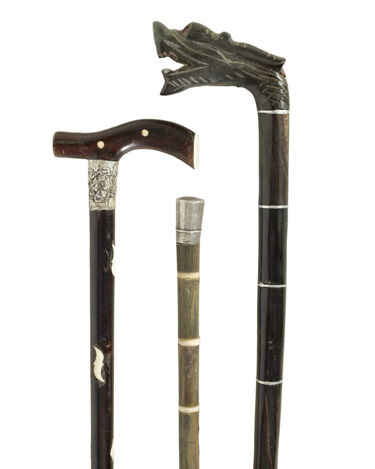 Lot 683 - A SELECTION OF THREE 19TH CENTURY INDIAN