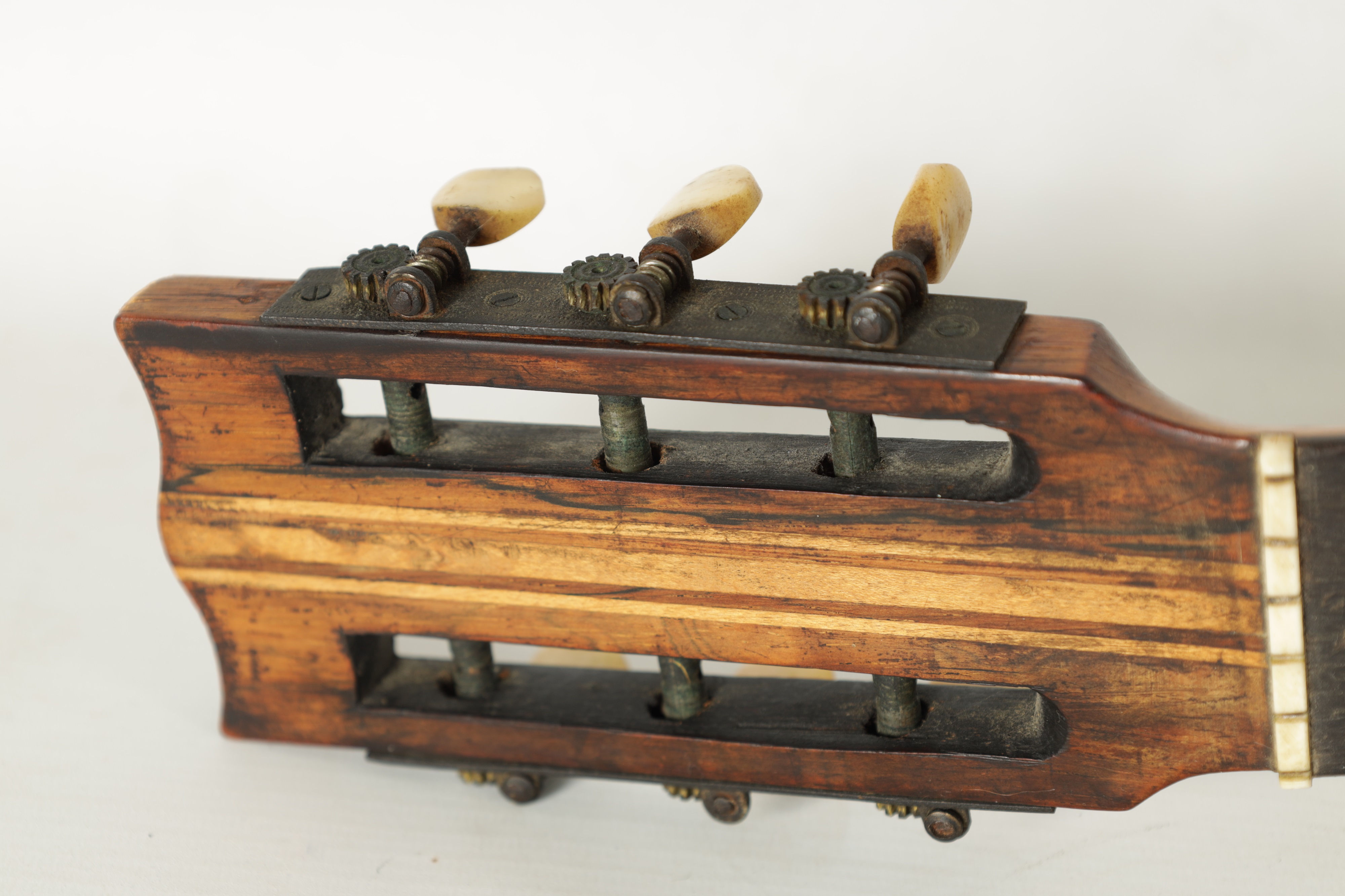 Lot 709 - A LATE 19TH CENTURY SPANISH GUITAR BY