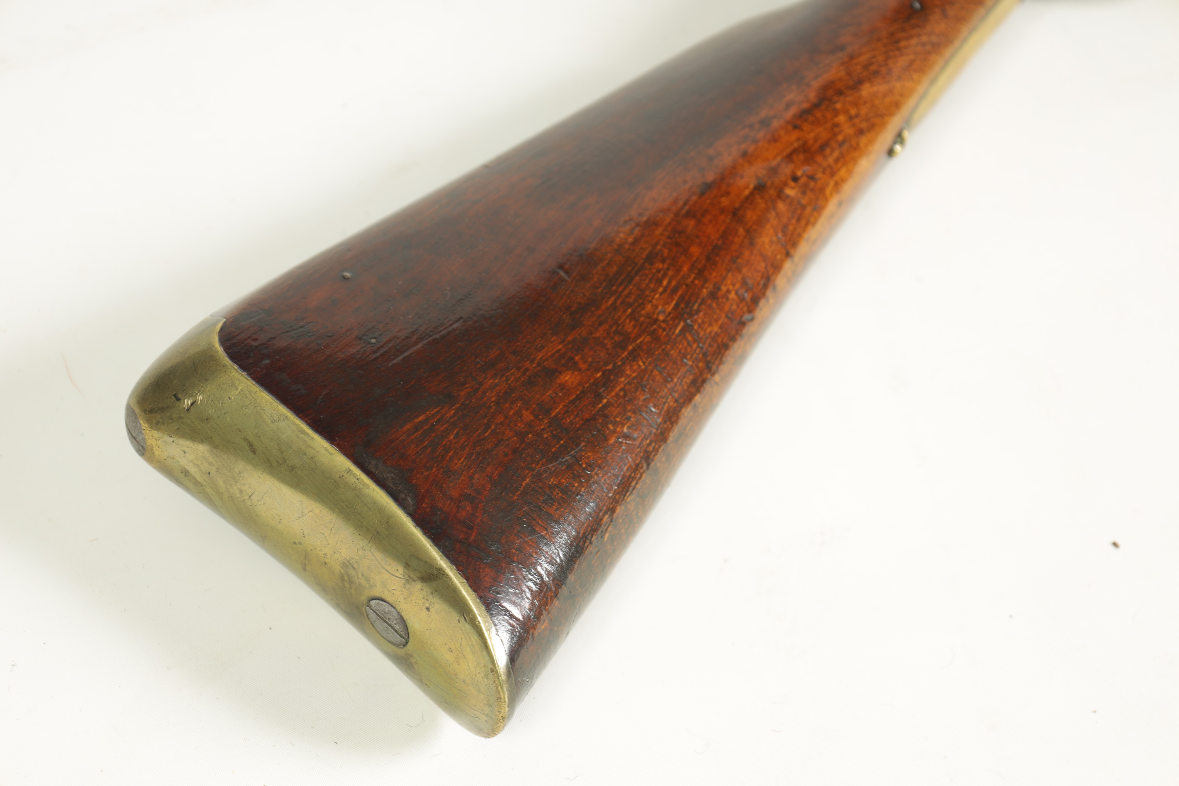 Lot 505 - AN EARLY 19TH CENTURY BROWN BESS FLINTLOCK