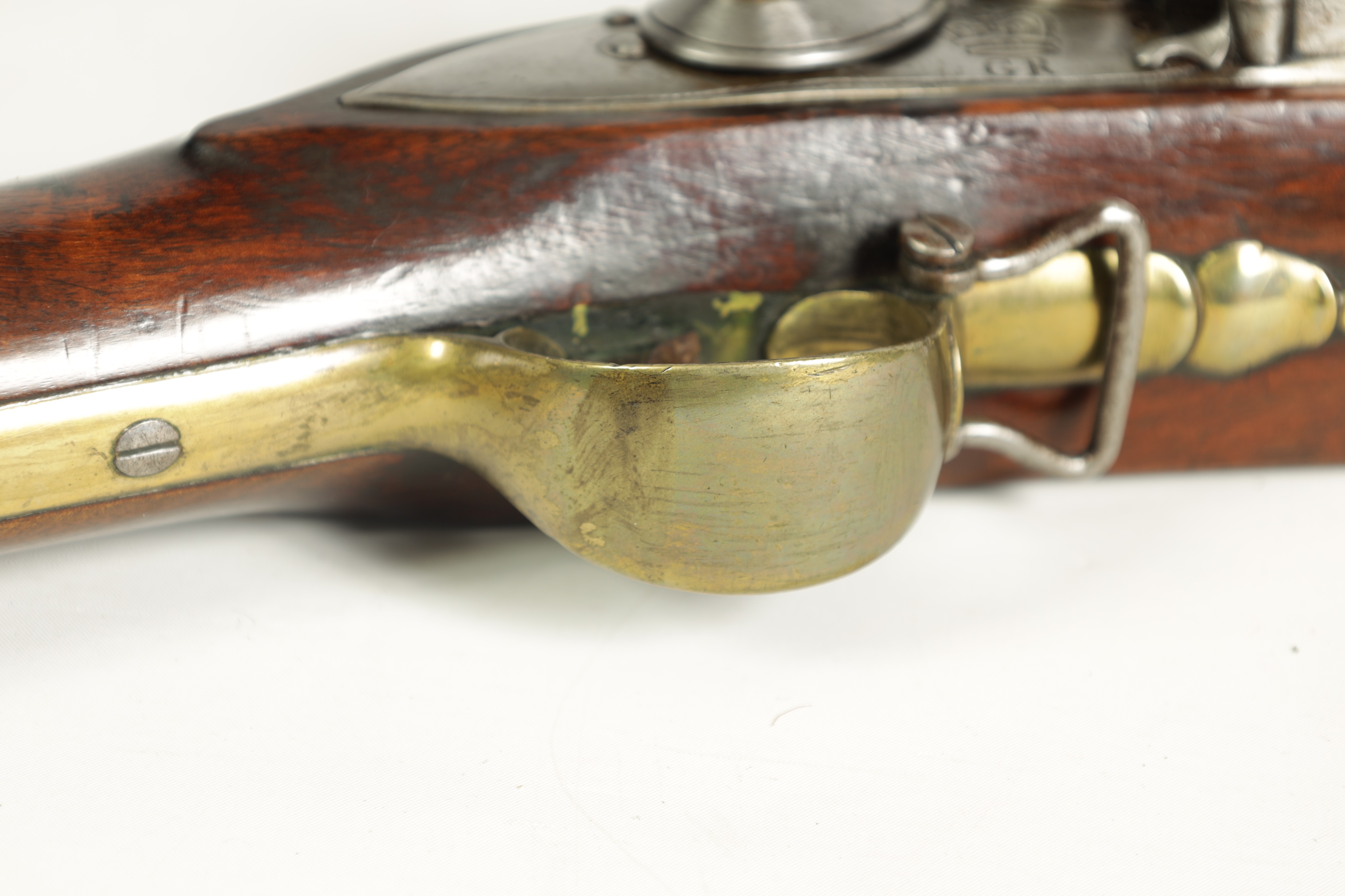 Lot 505 - AN EARLY 19TH CENTURY BROWN BESS FLINTLOCK