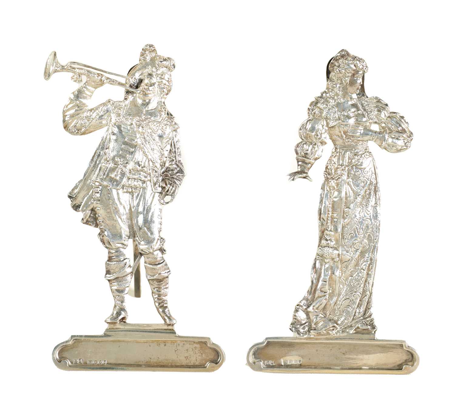 Lot 461 - A FINE PAIR OF LATE 19TH CENTURY FIGURAL