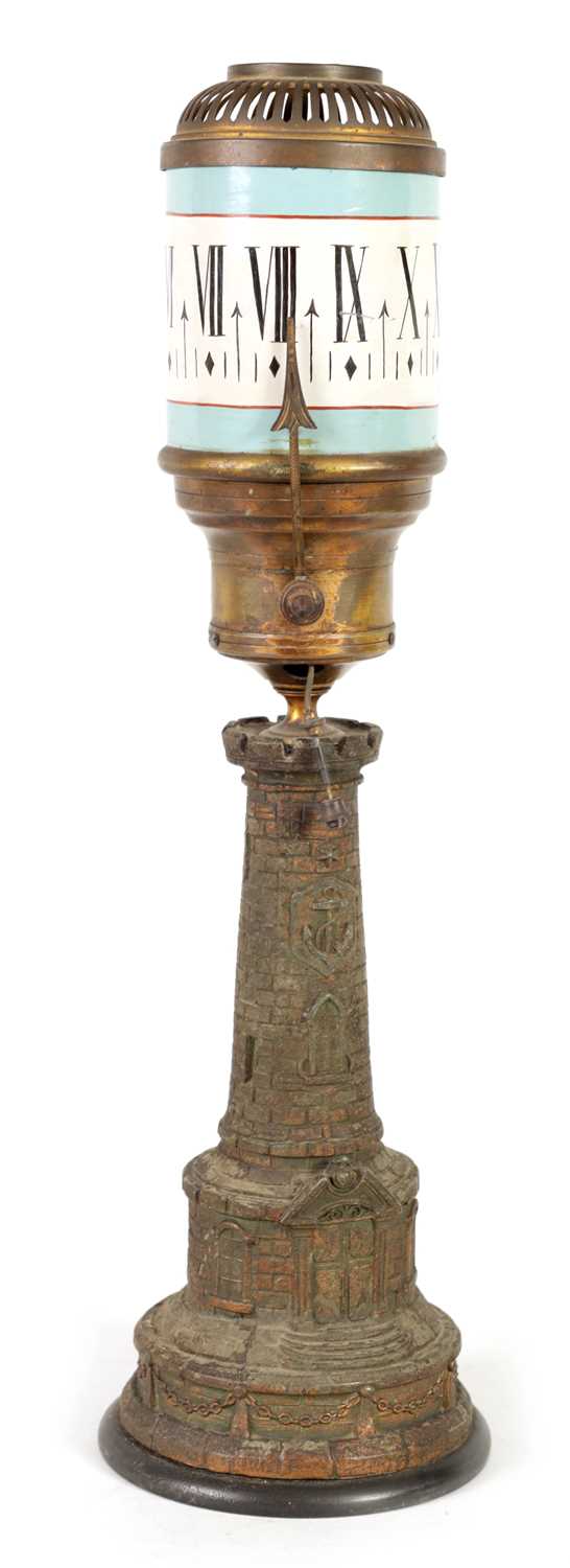 Lot 774 - A LATE 19TH CENTURY FRENCH ROTATING NIGHT