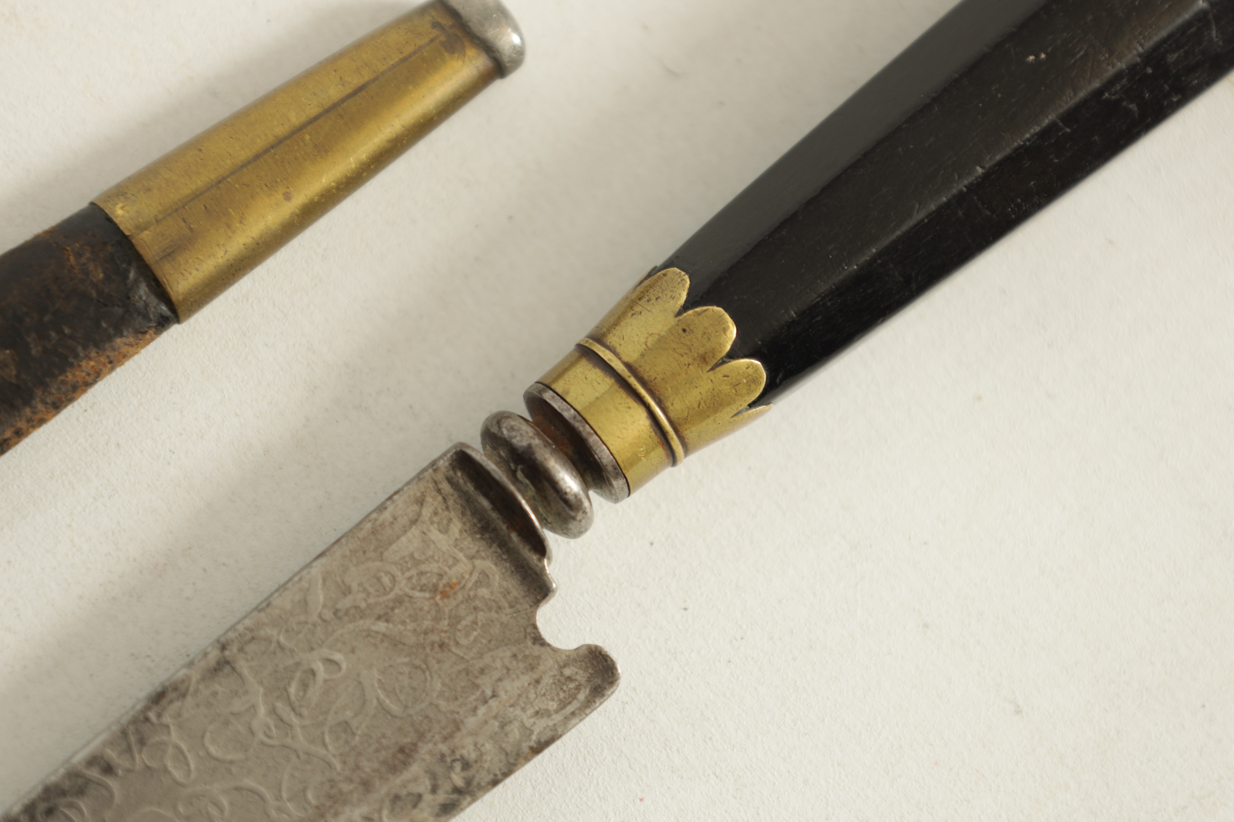 Lot 366 - AN 18TH CENTURY ITALIAN DAGGER