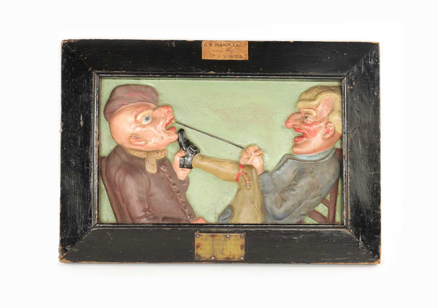 Lot 721 - AN EARLY 20TH CENTURY PAINTED CAST IRON