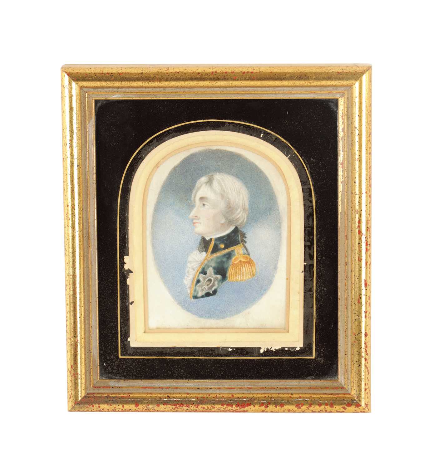 Lot 827 - A FINE RARE EARLY 19TH CENTURY PORTRAIT
