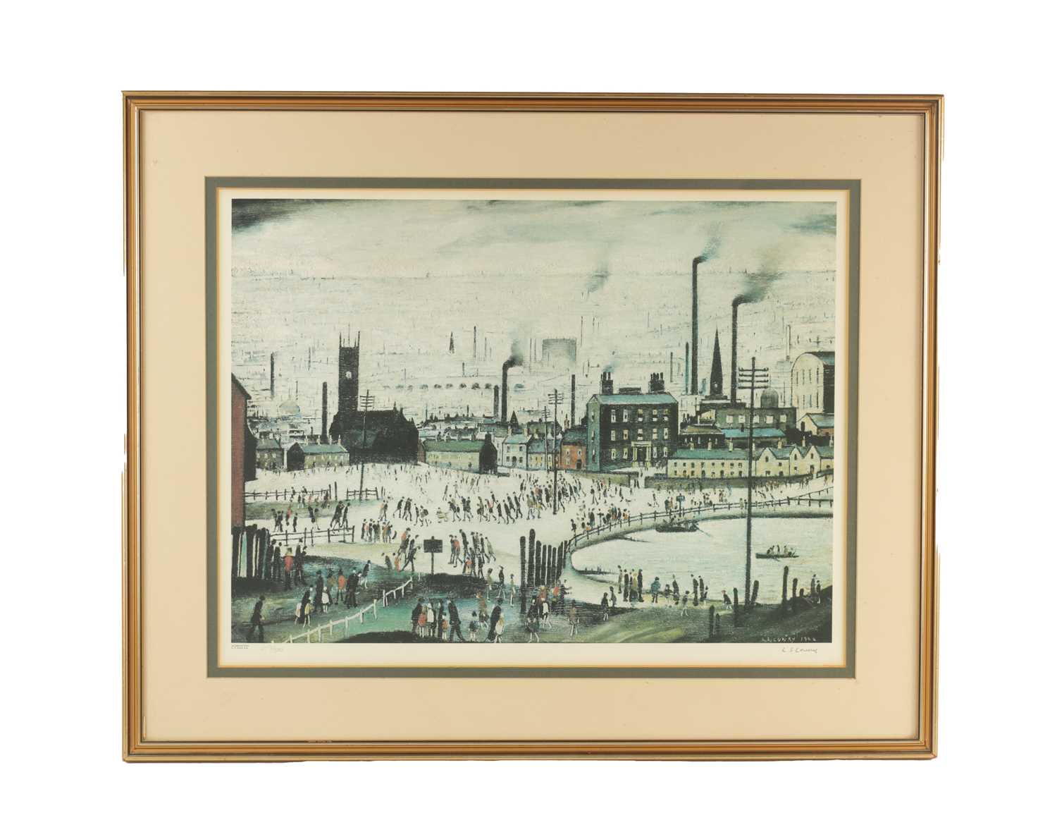 Lot 795 - L.S. LOWRY. LIMITED EDITION SIGNED PRINT