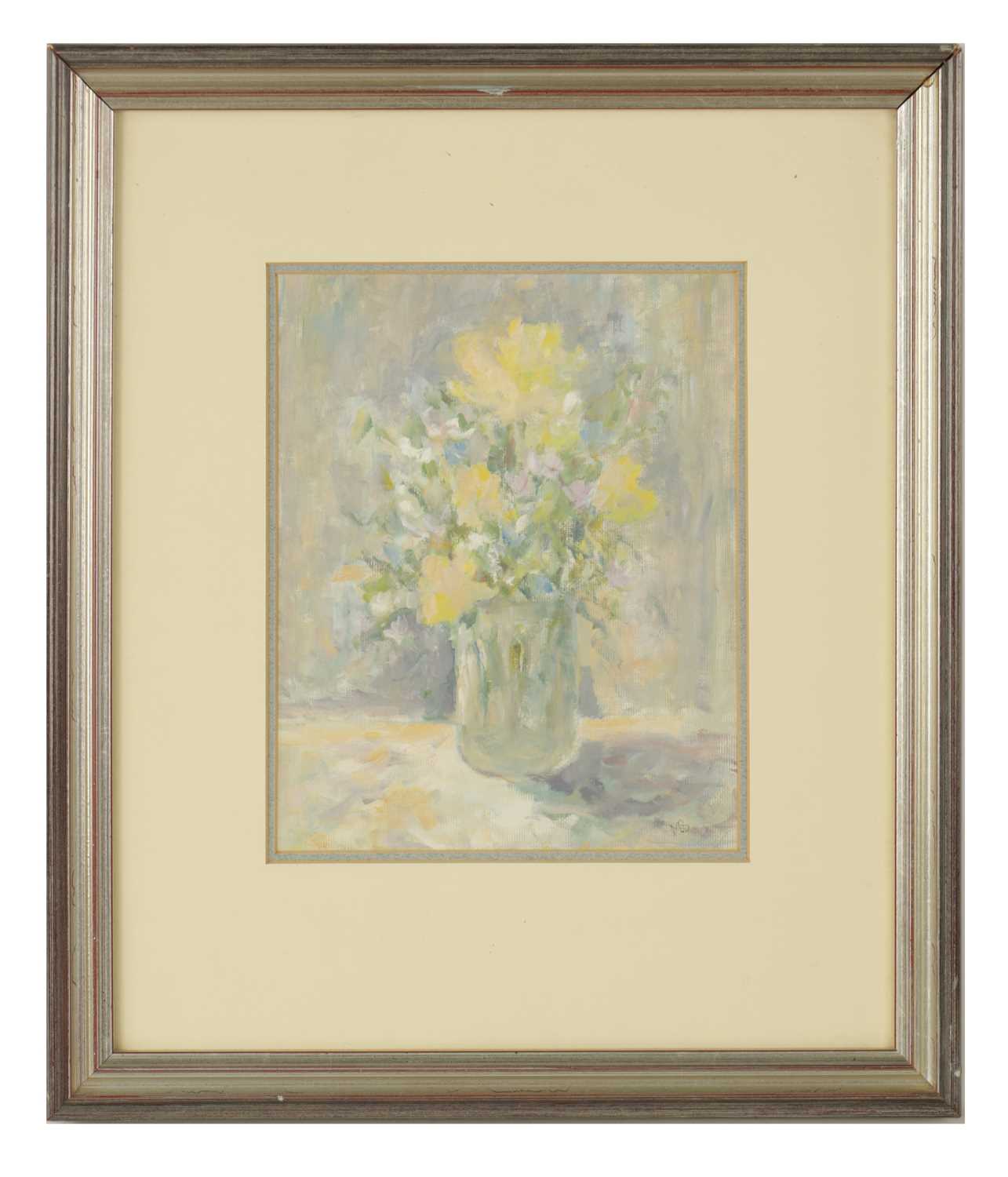 Lot 880 - A 20TH CENTURY OIL ON BOARD STILL LIFE