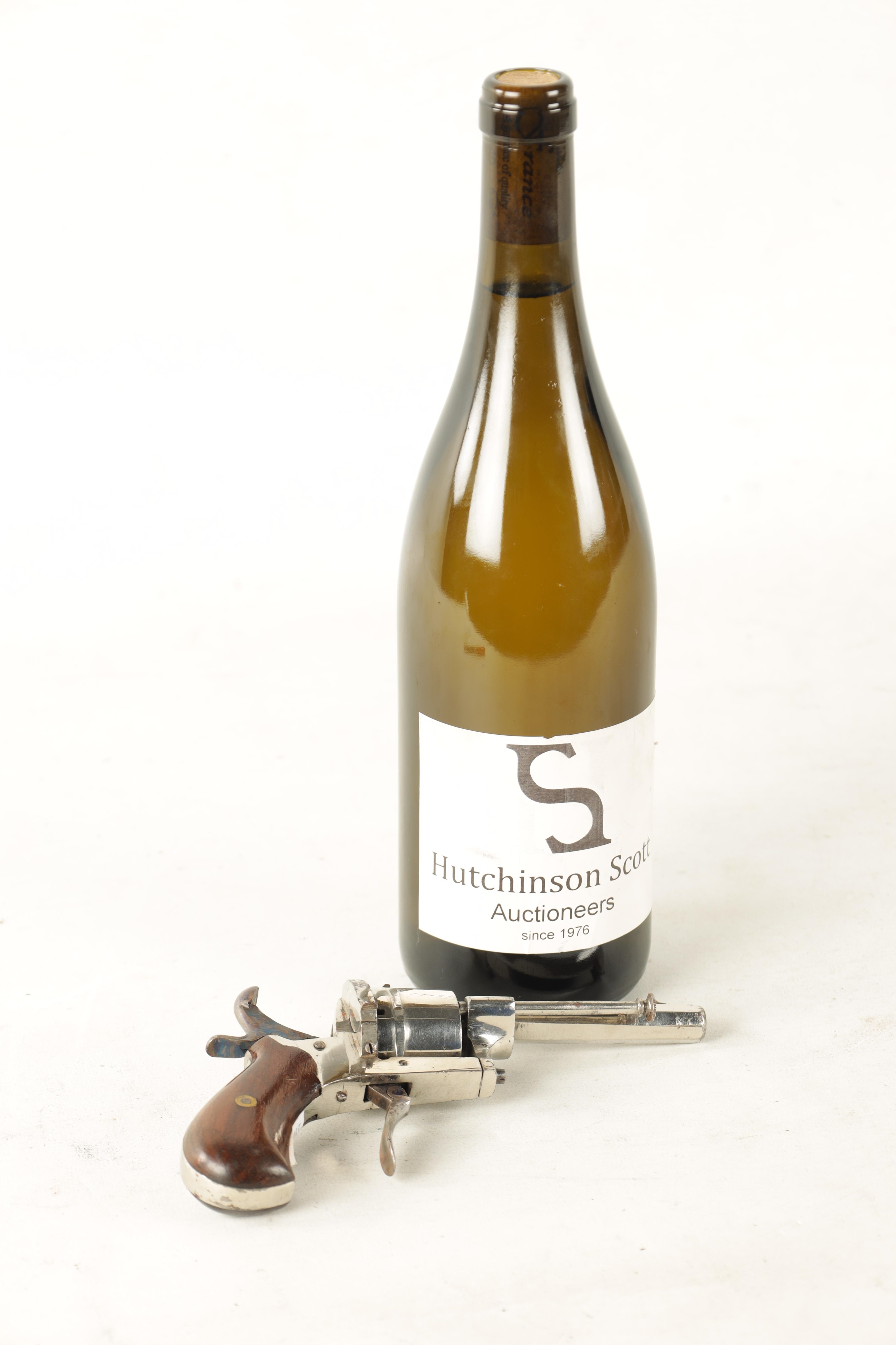 Lot 315 - A LATE 19TH CENTURY 7MM DOUBLE ACTION POCKET