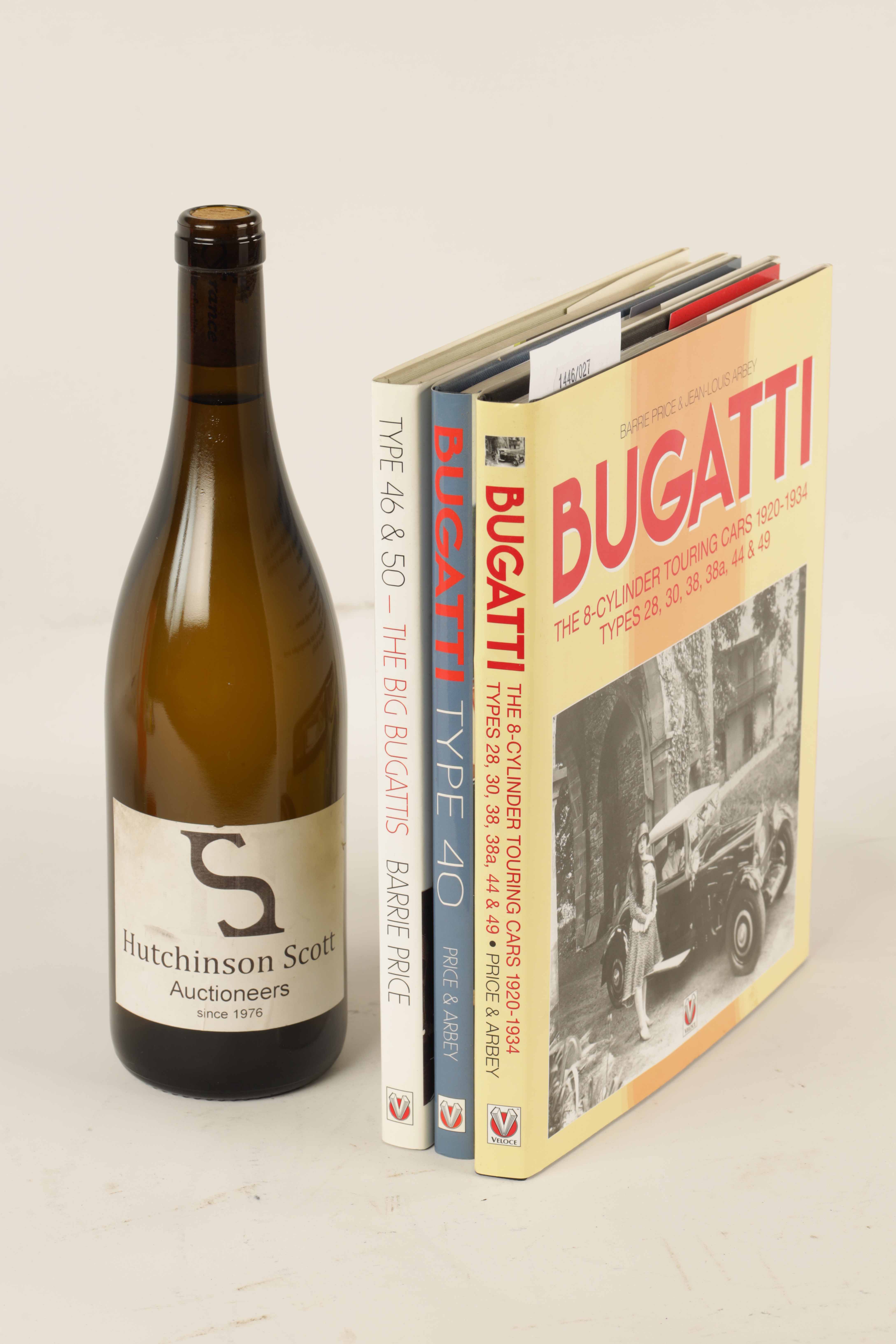 Lot 47 - A COLLECTION OF THREE BUGATTI HARDBACK BOOKS