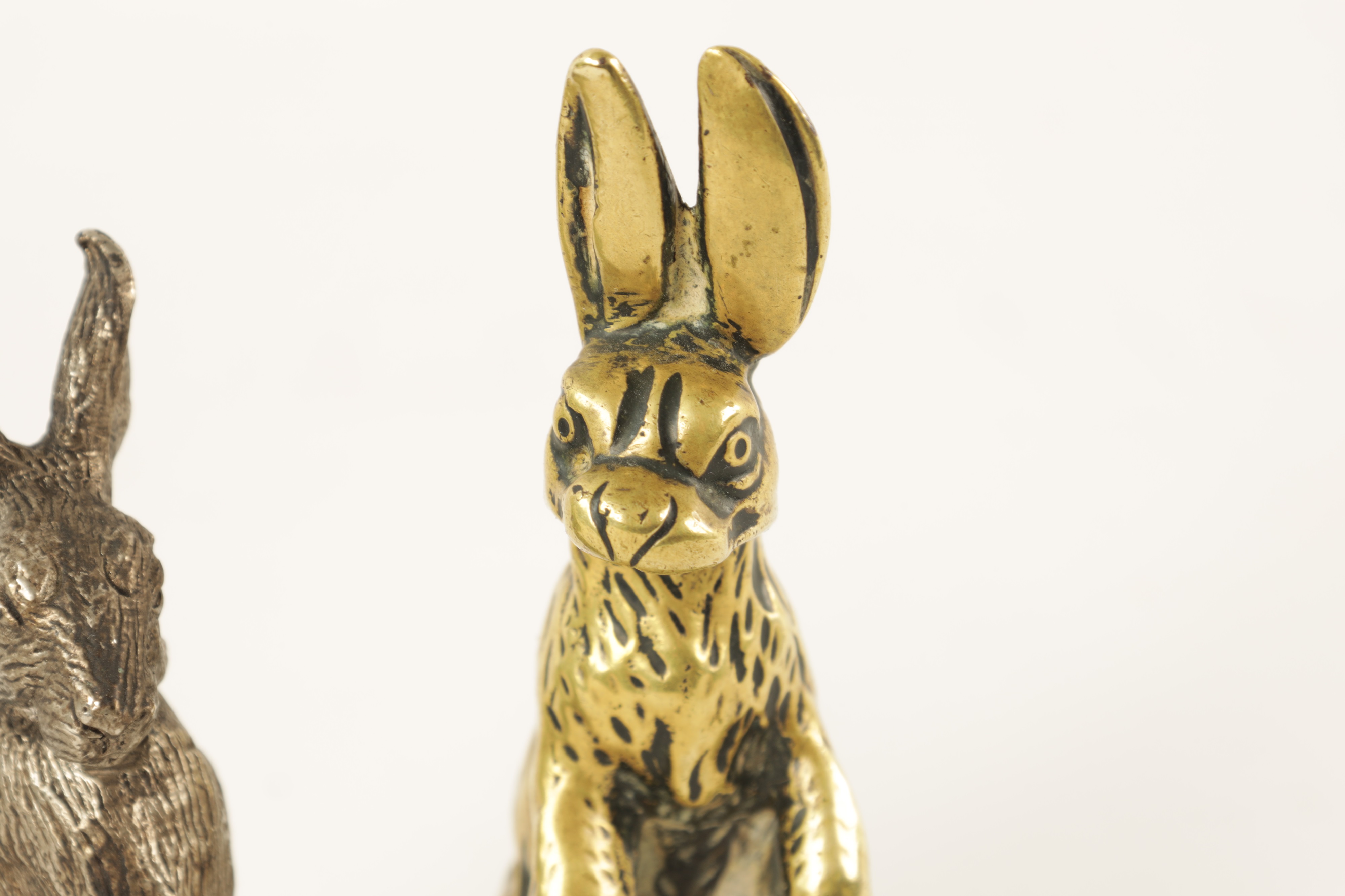 Lot 74 - TWO VINTAGE ALVIS RADIATOR MASCOTS