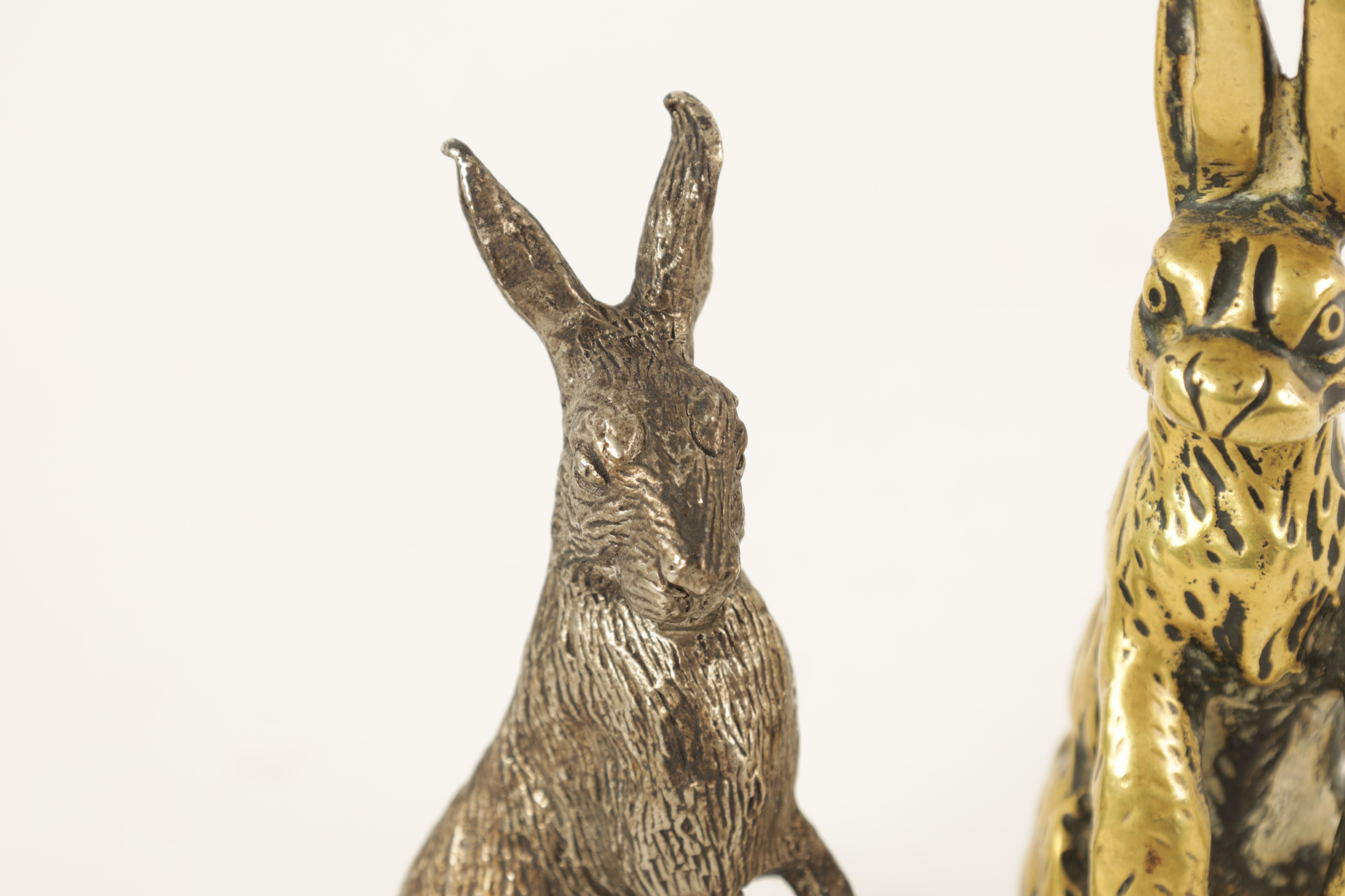 Lot 74 - TWO VINTAGE ALVIS RADIATOR MASCOTS