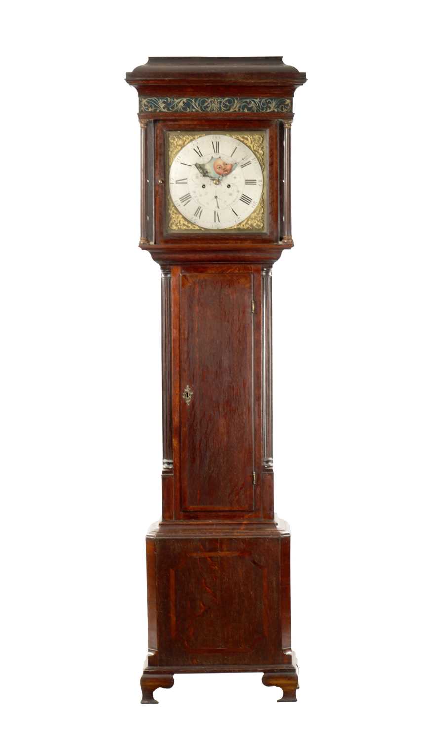 Lot 651 - T. BARROW, STOCKPORT. A GEORGE III OAK EIGHT