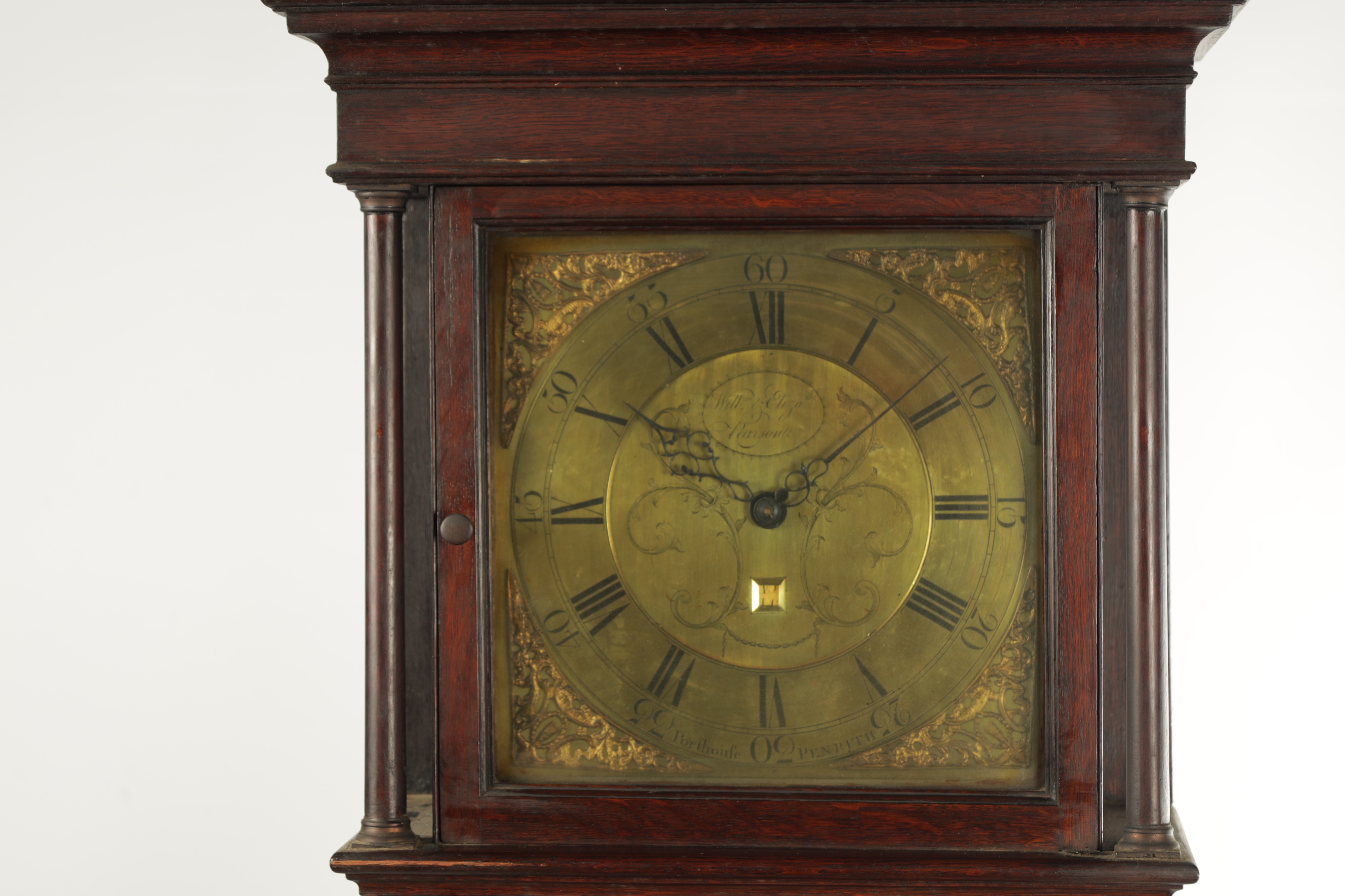 Lot 467 - PORTHOUSE PENRITH. AN 18TH CENTURY OAK BRASS