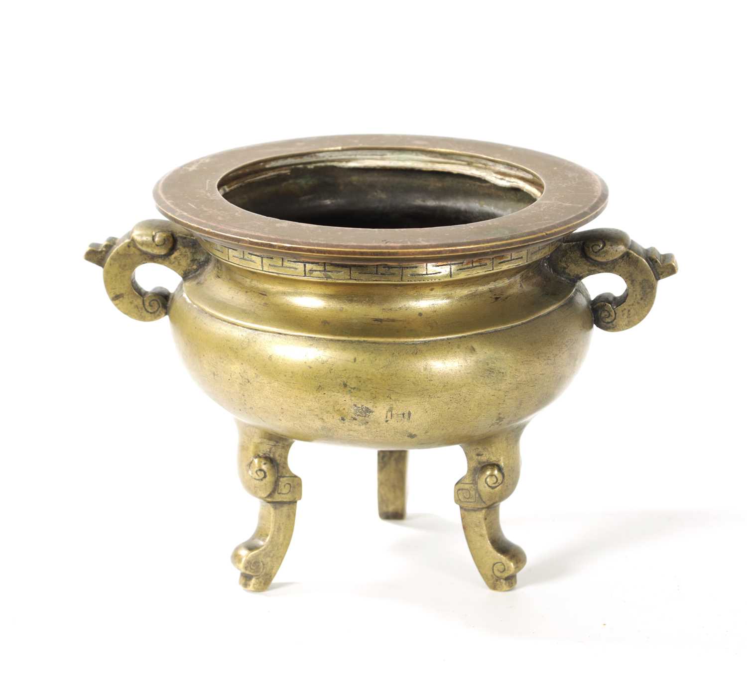 Lot 164 - AN 18TH/19TH CENTURY CHINESE CAST BRONZE