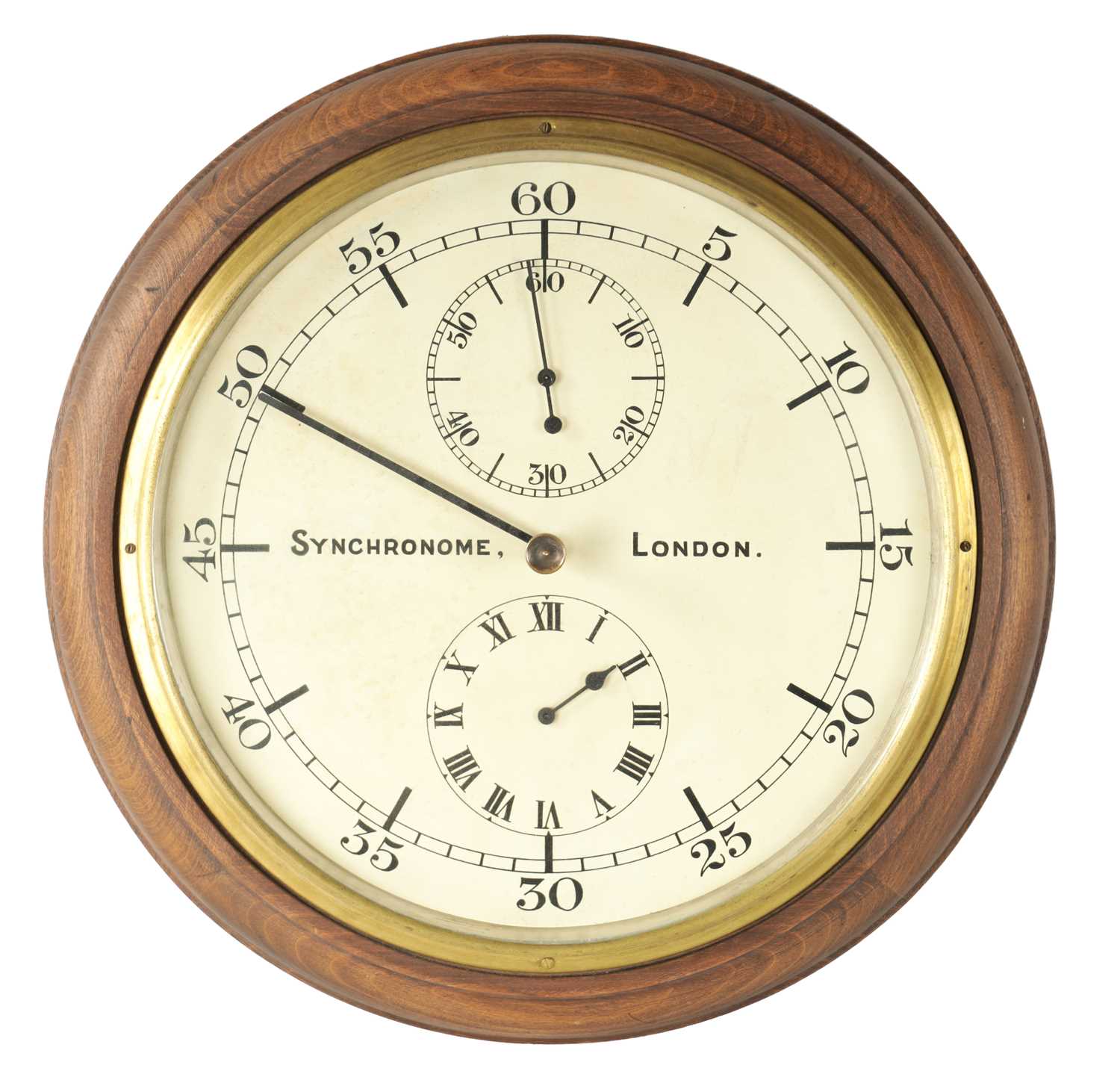 Lot 639 - A RARE SYNCHRONOME ELECTRIC REGULATOR SLAVE