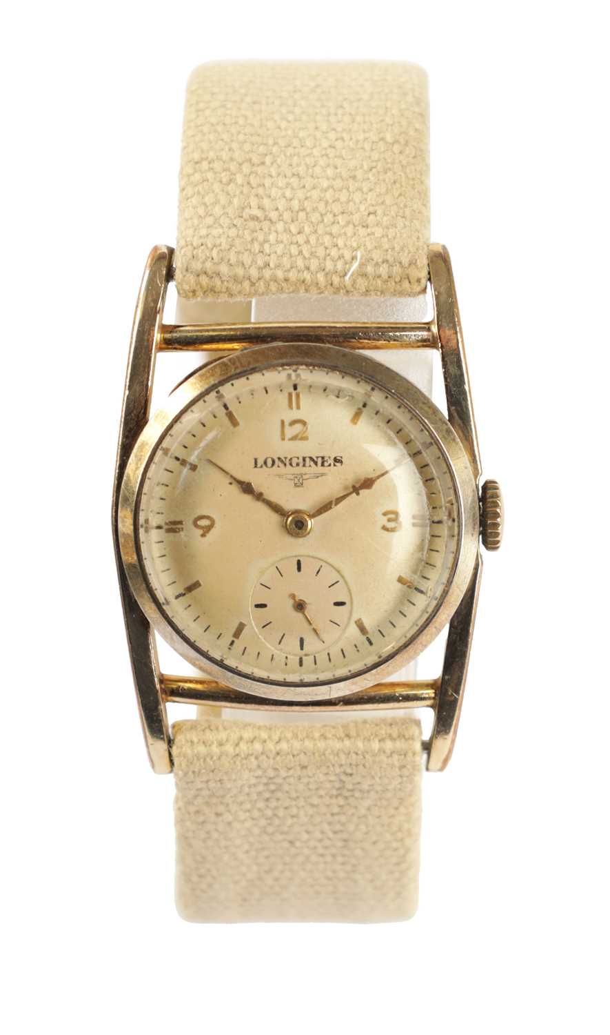 Lot 256 - A RARE GENTLEMAN’S 1940’s LONGINES