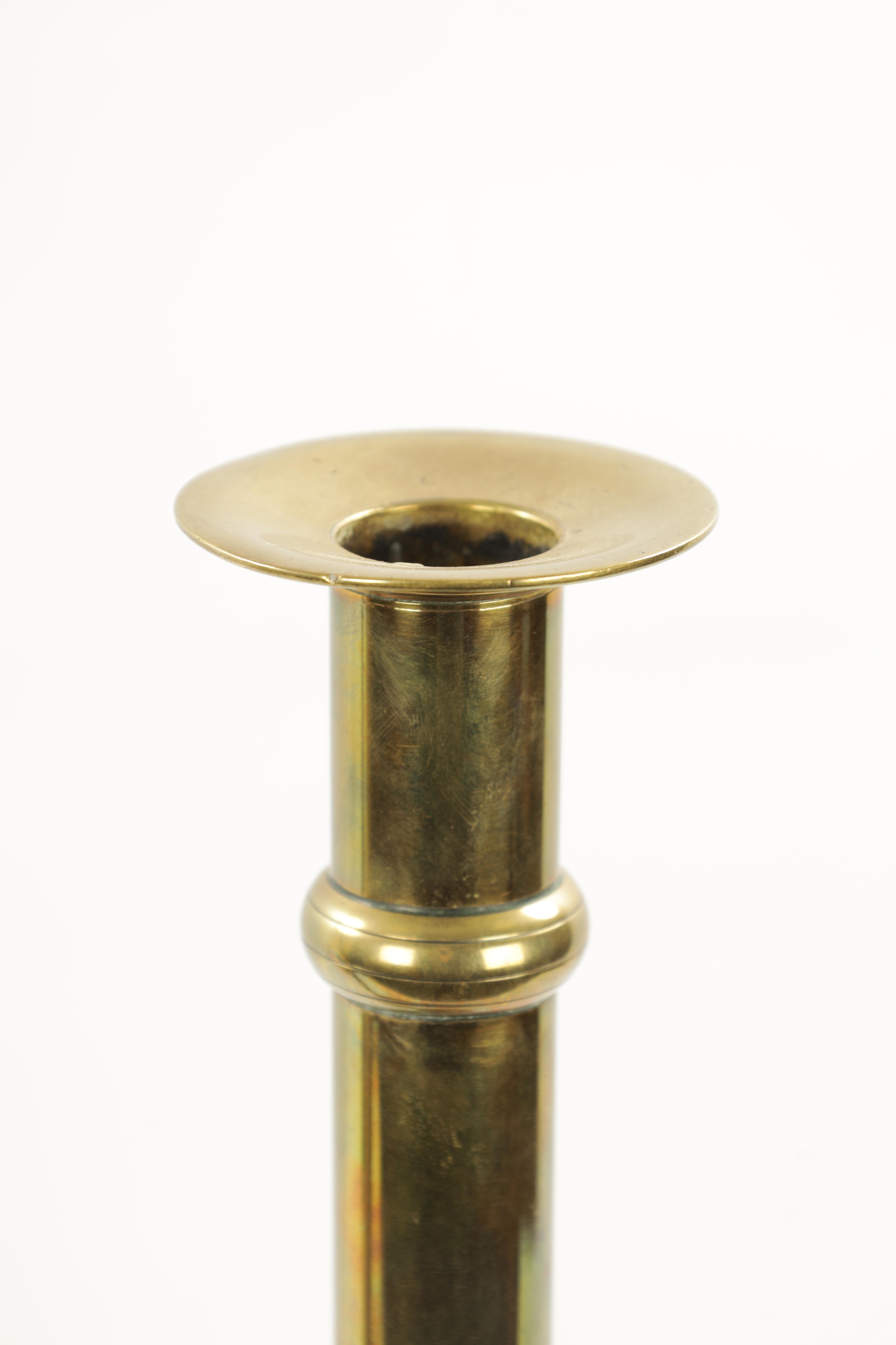 Lot 231 A Pair Of Large 19th Century Brass Ejector