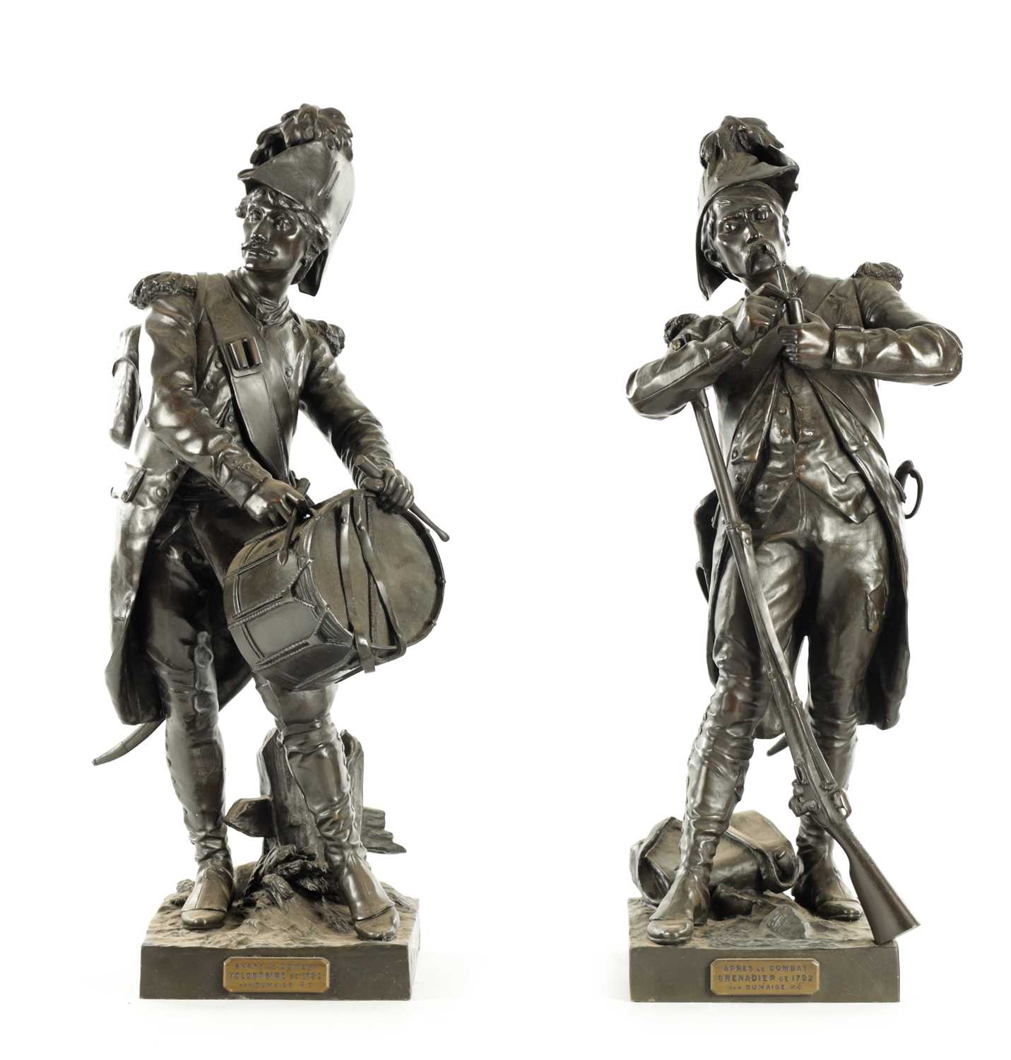 Lot 863 - AFTER ETIENNE-HENRI DUMAIGE. A PAIR OF LATE