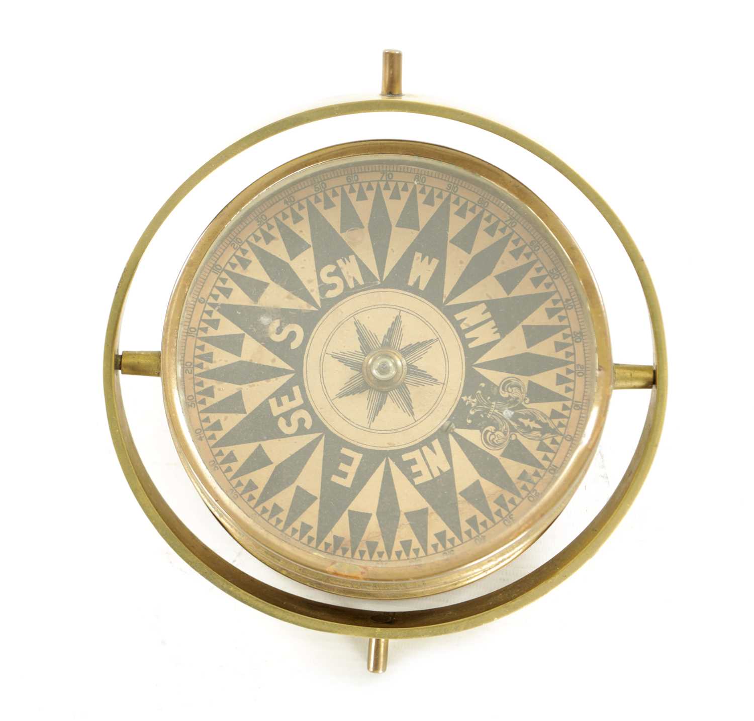 Lot 1257 - A RARE 19TH CENTURY SHIPS OVERHEAD MOUNTED