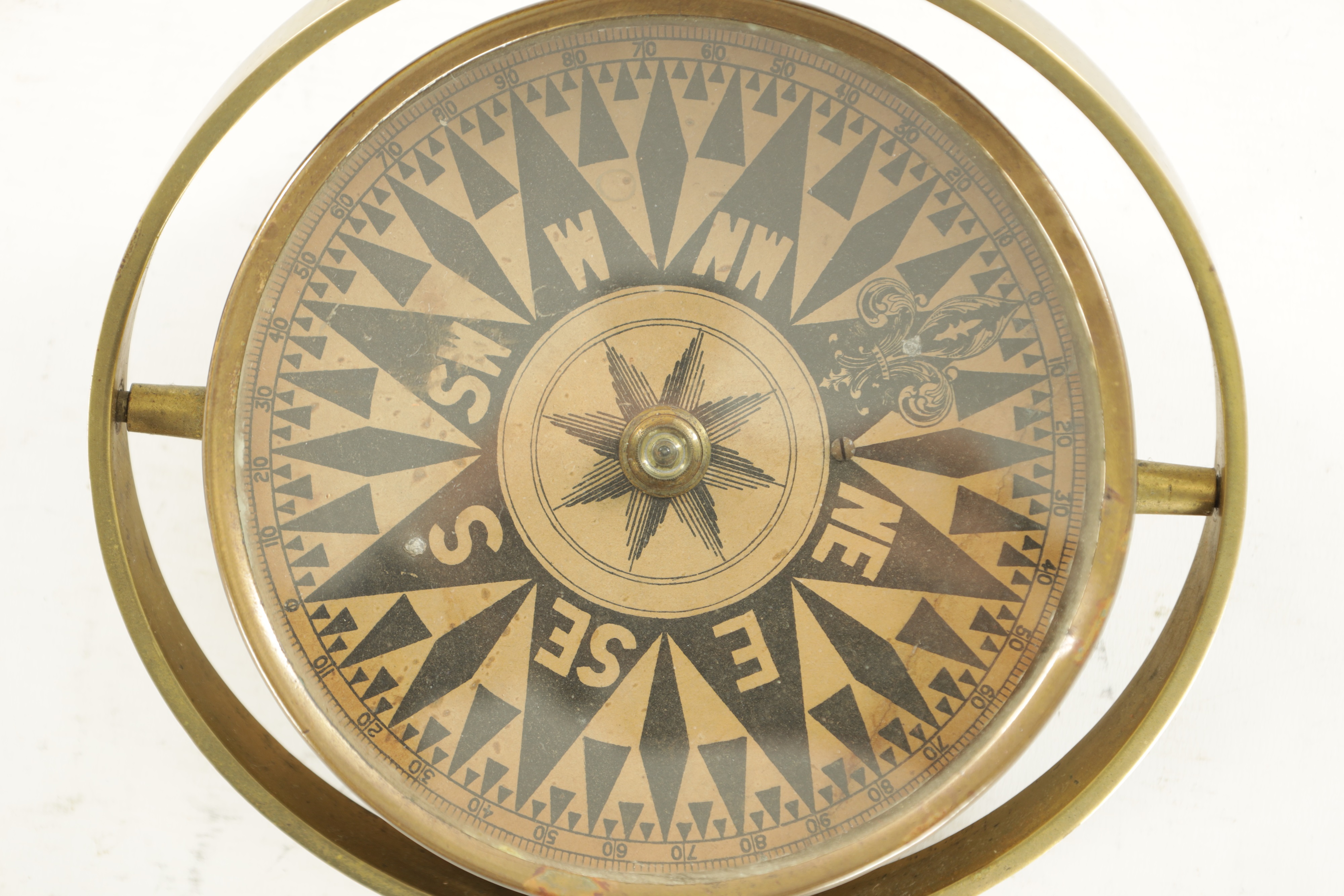 Lot 1257 - A RARE 19TH CENTURY SHIPS OVERHEAD MOUNTED